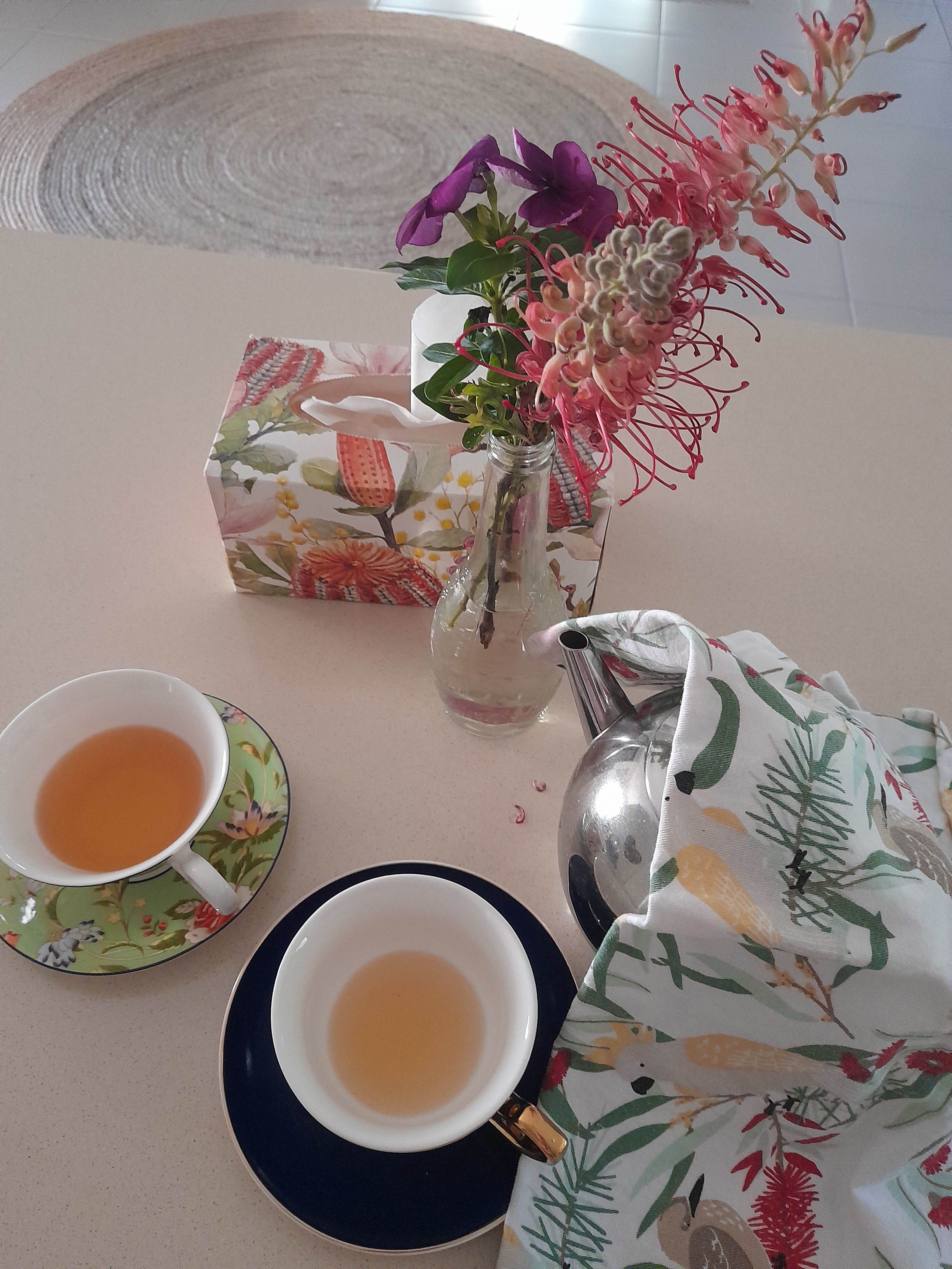 A cup of tea is all it takes | bunch