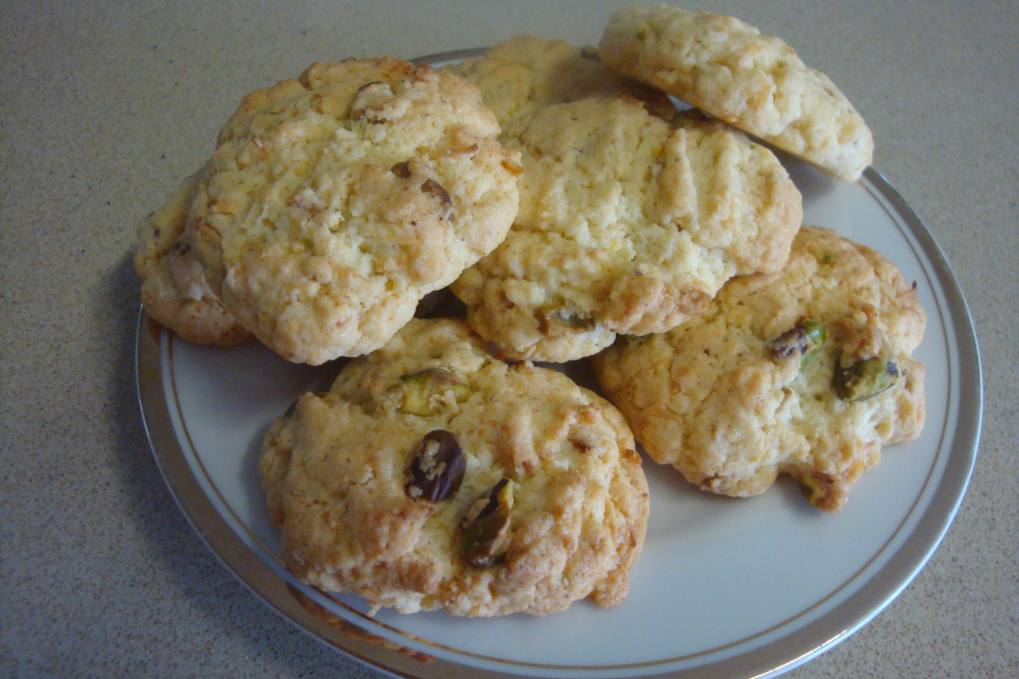Pistachio & Coconut Biscuits | bunch