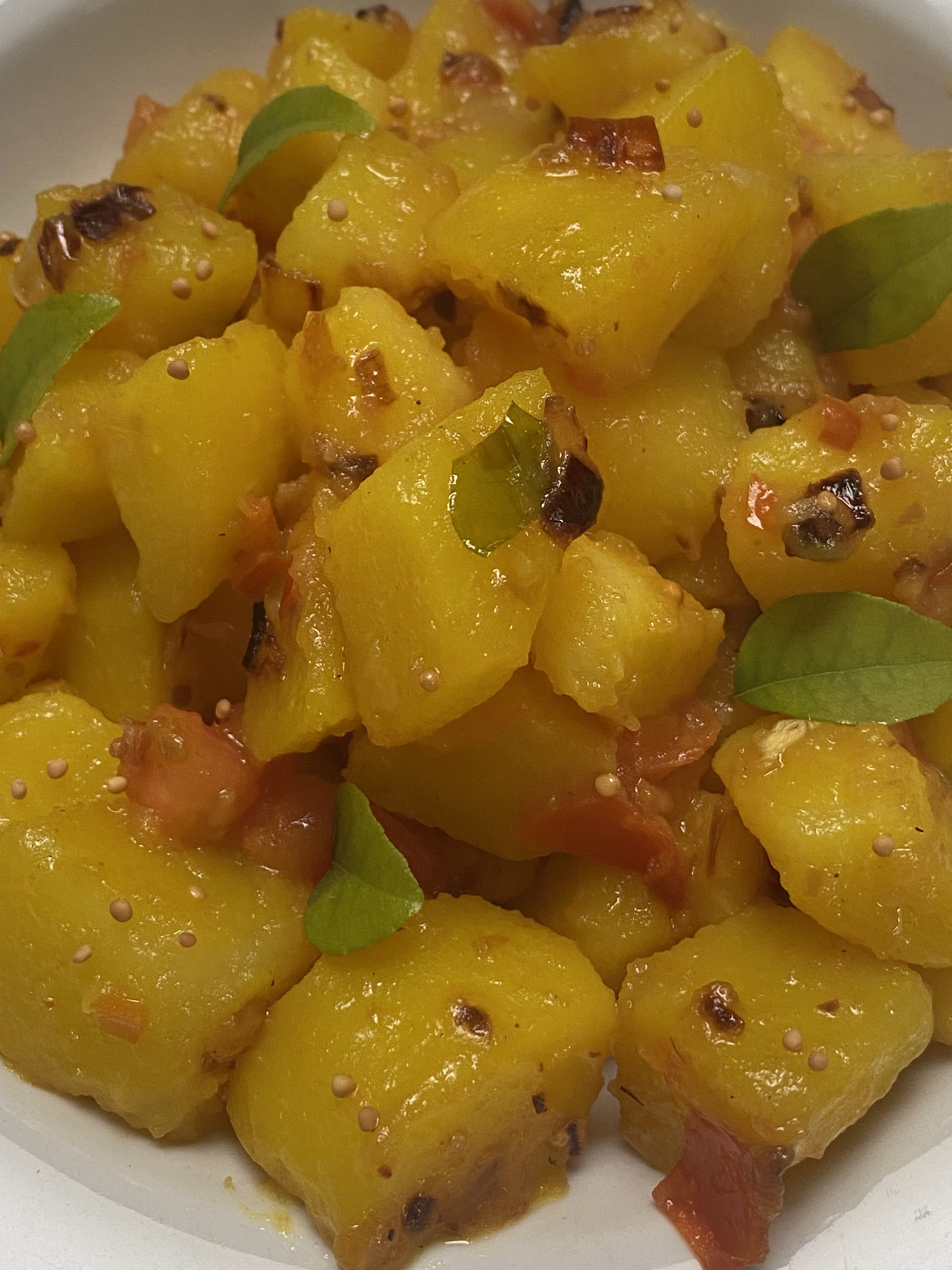 Indian Potato Bhaji | bunch