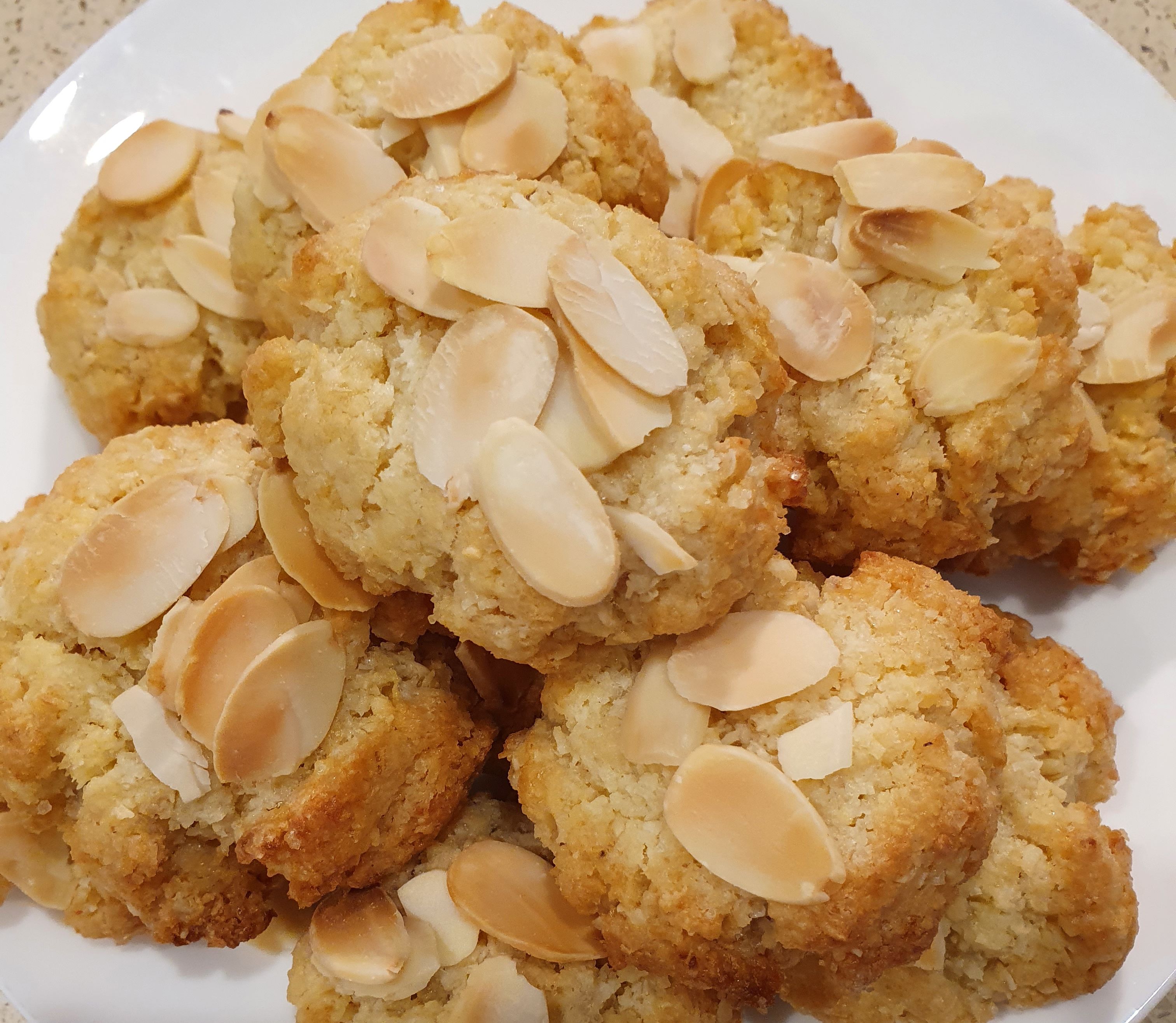 Twisted coconut biscuits | bunch