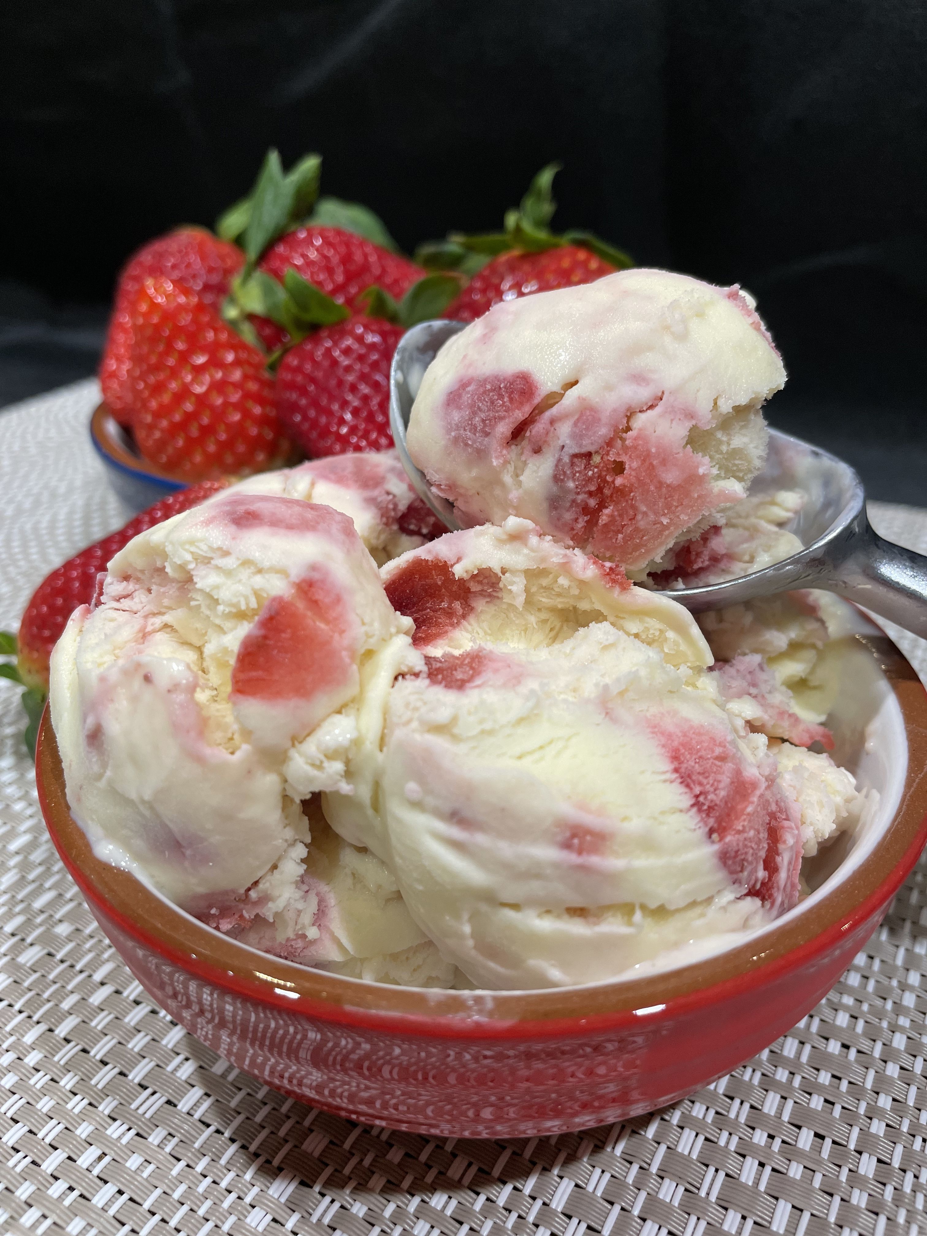 Strawberry and Maple Ice Cream | bunch