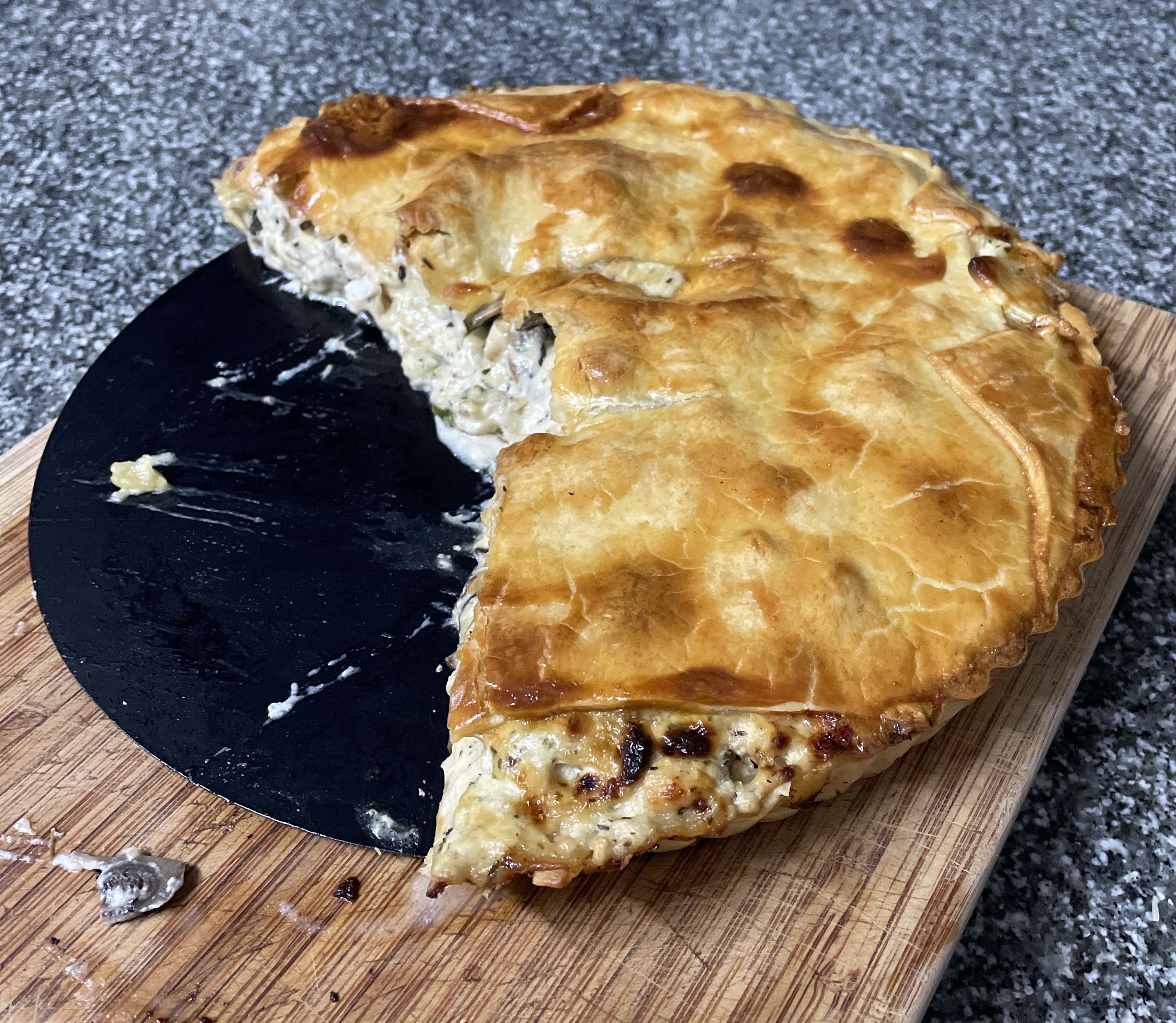 Chicken & Mushroom Pie | bunch