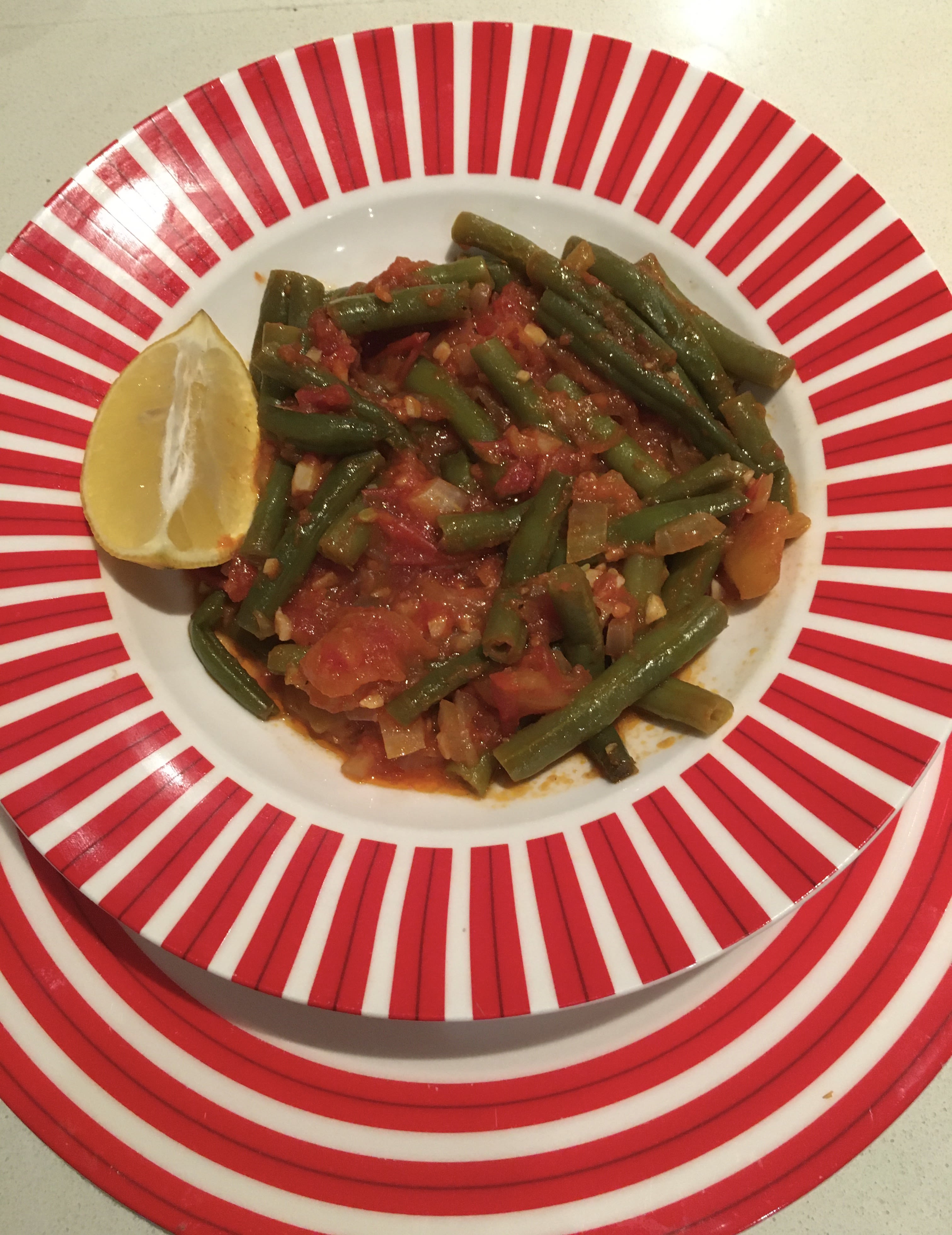 Turkish Style Green Beans In Olive Oil | bunch