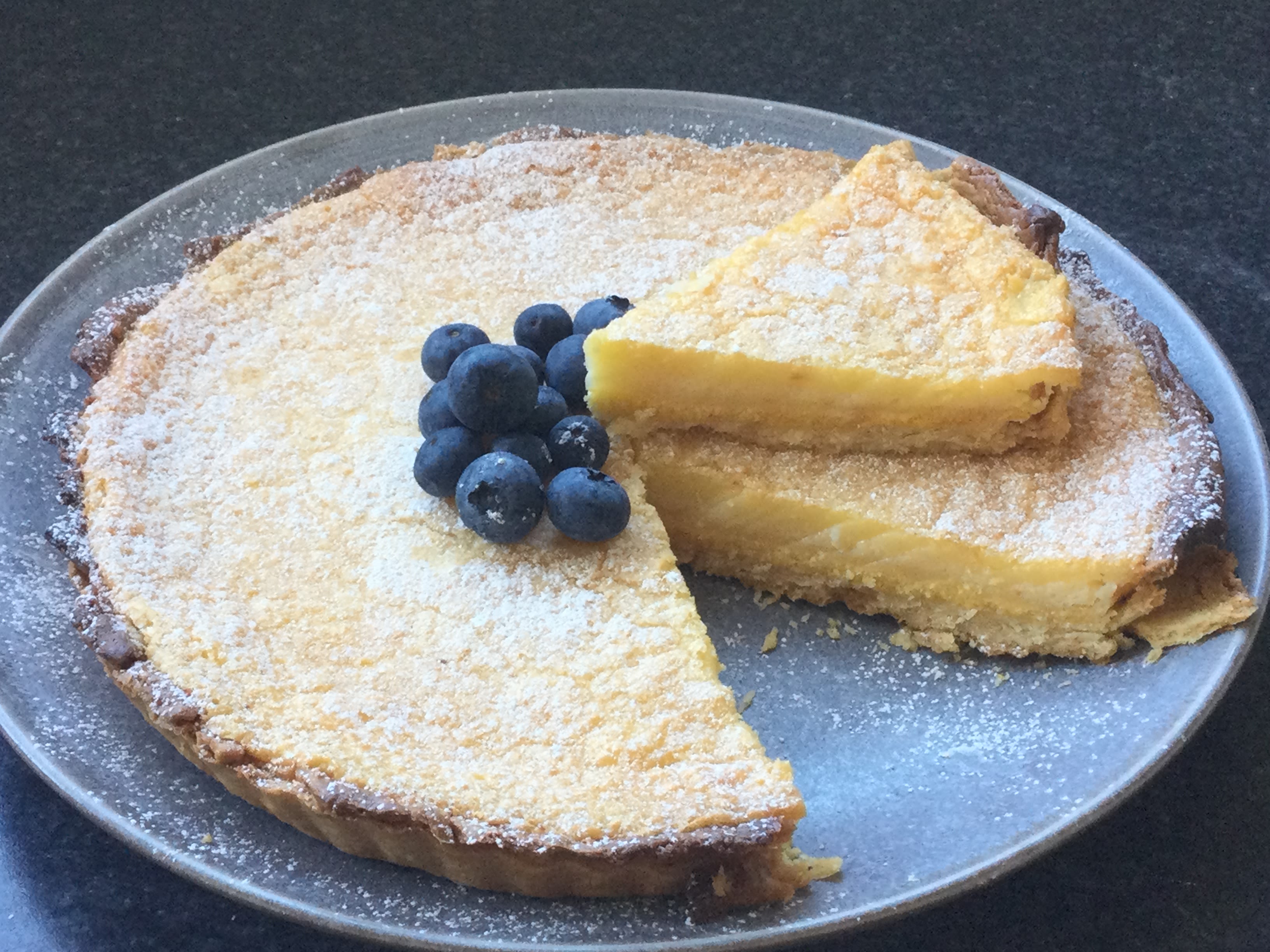 Vanilla & Polenta Pie | bunch