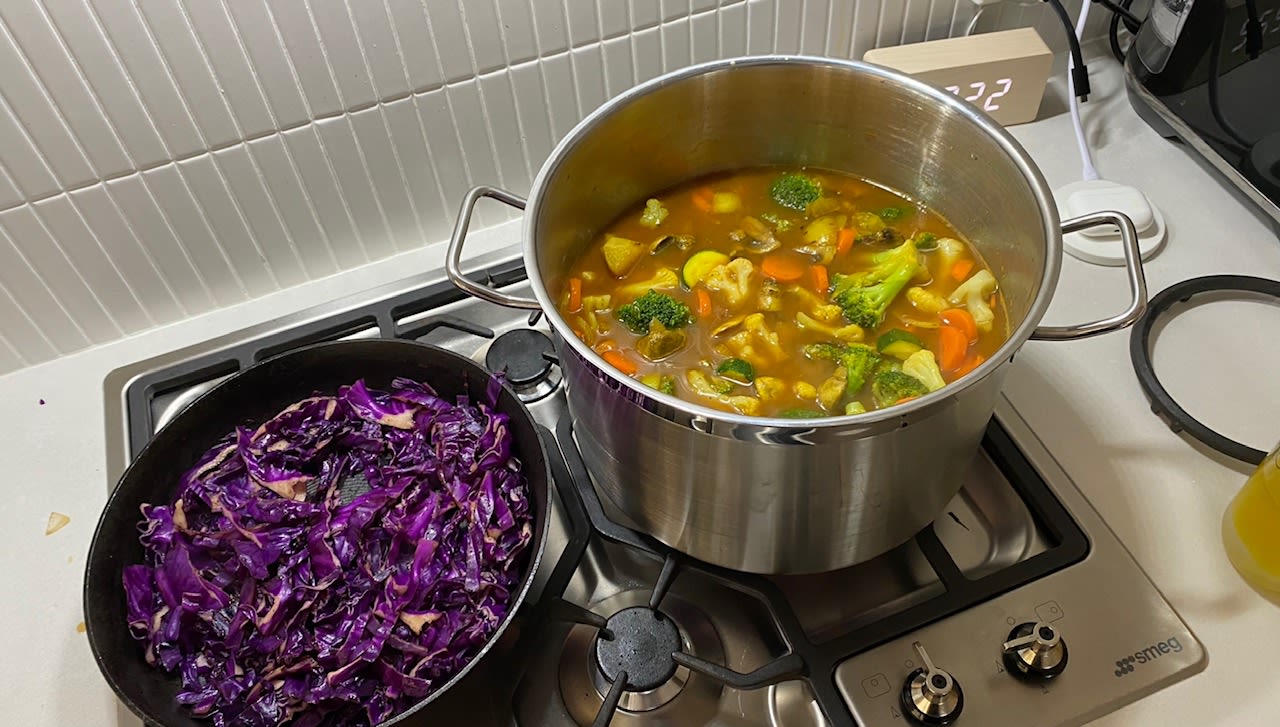 Winter all veggie soup | bunch