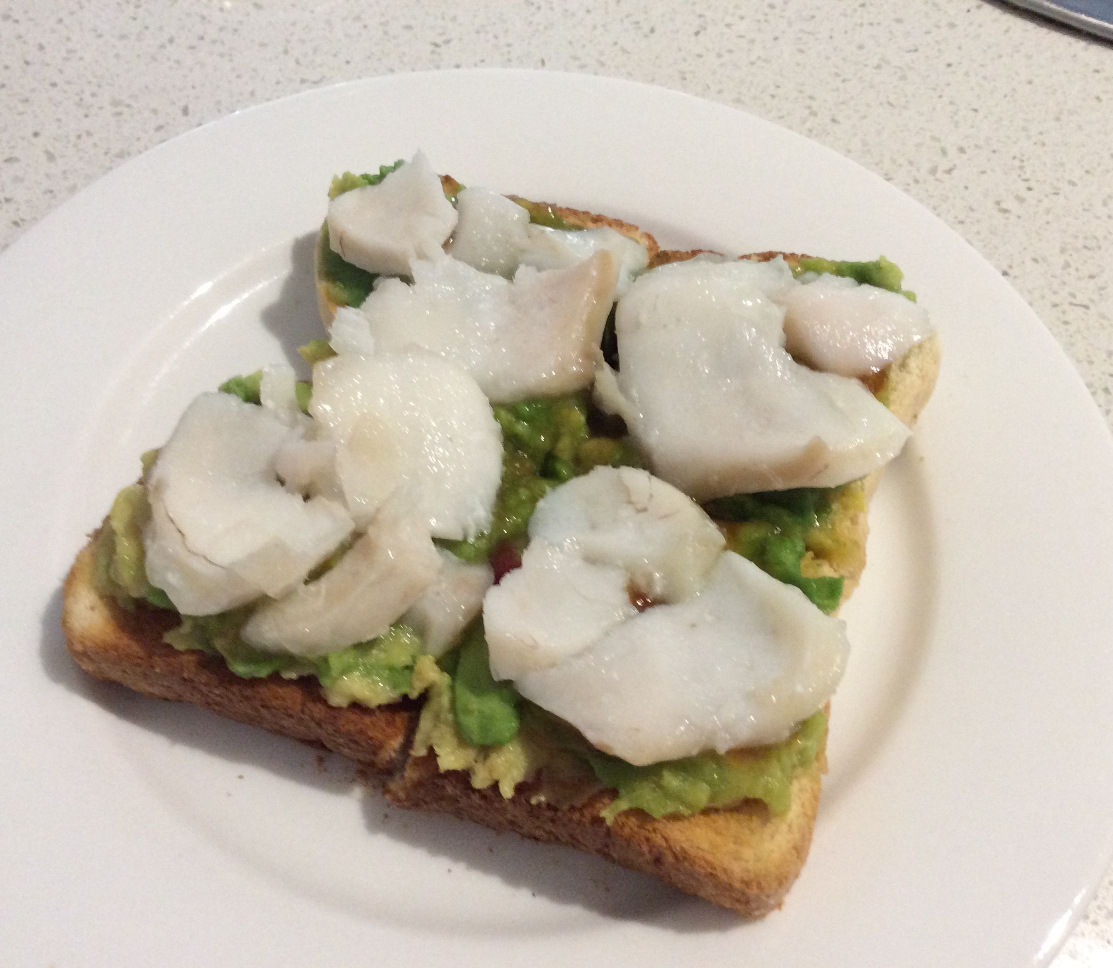 Smoked Fish and Avocado Toast for 1 | bunch