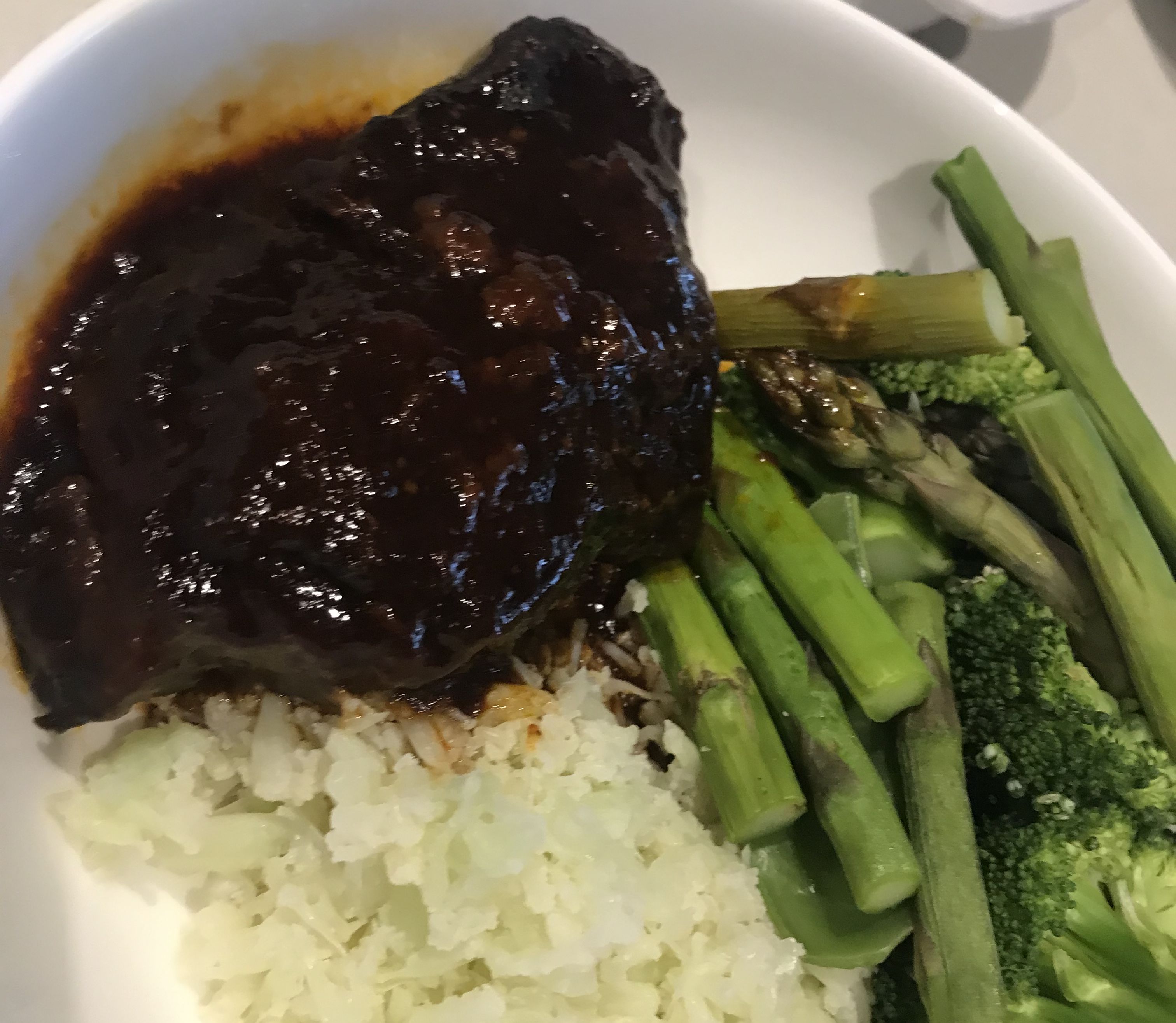 Braised beef cheek in sticky pineapple sauce | bunch