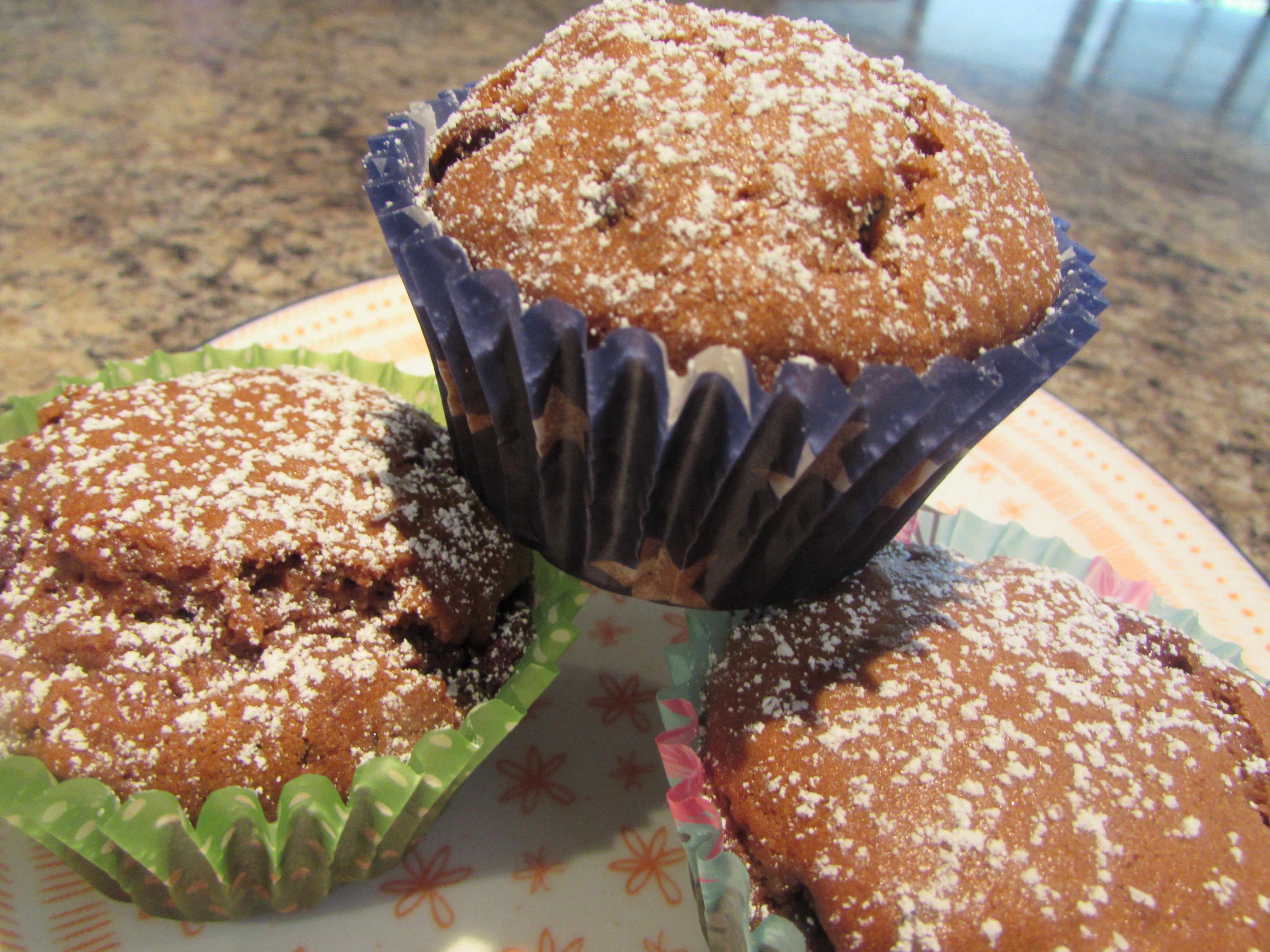 Fruit and Nut Choc Muffins | bunch
