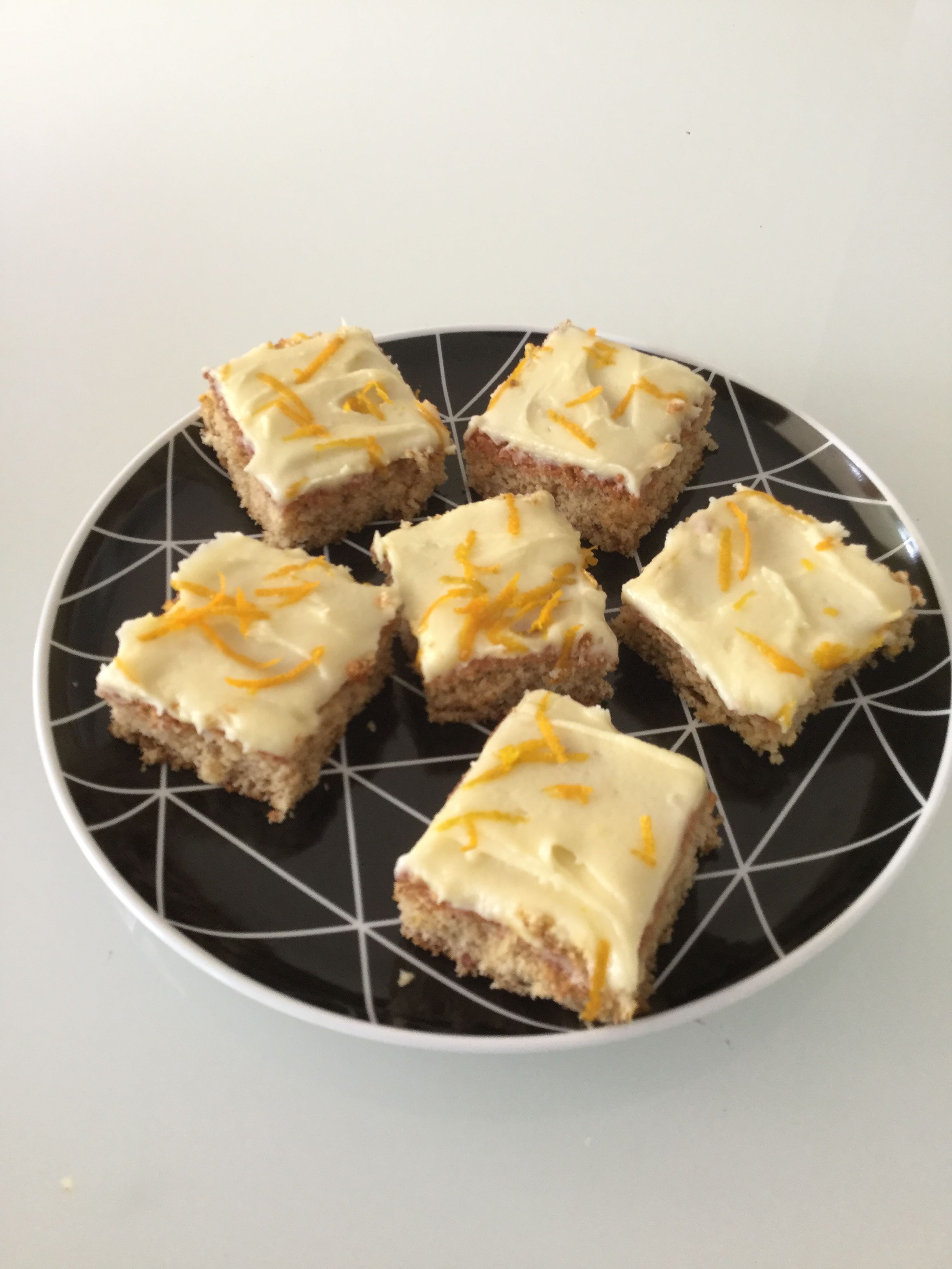 Ginger Almond Meal Coconut Slice | bunch