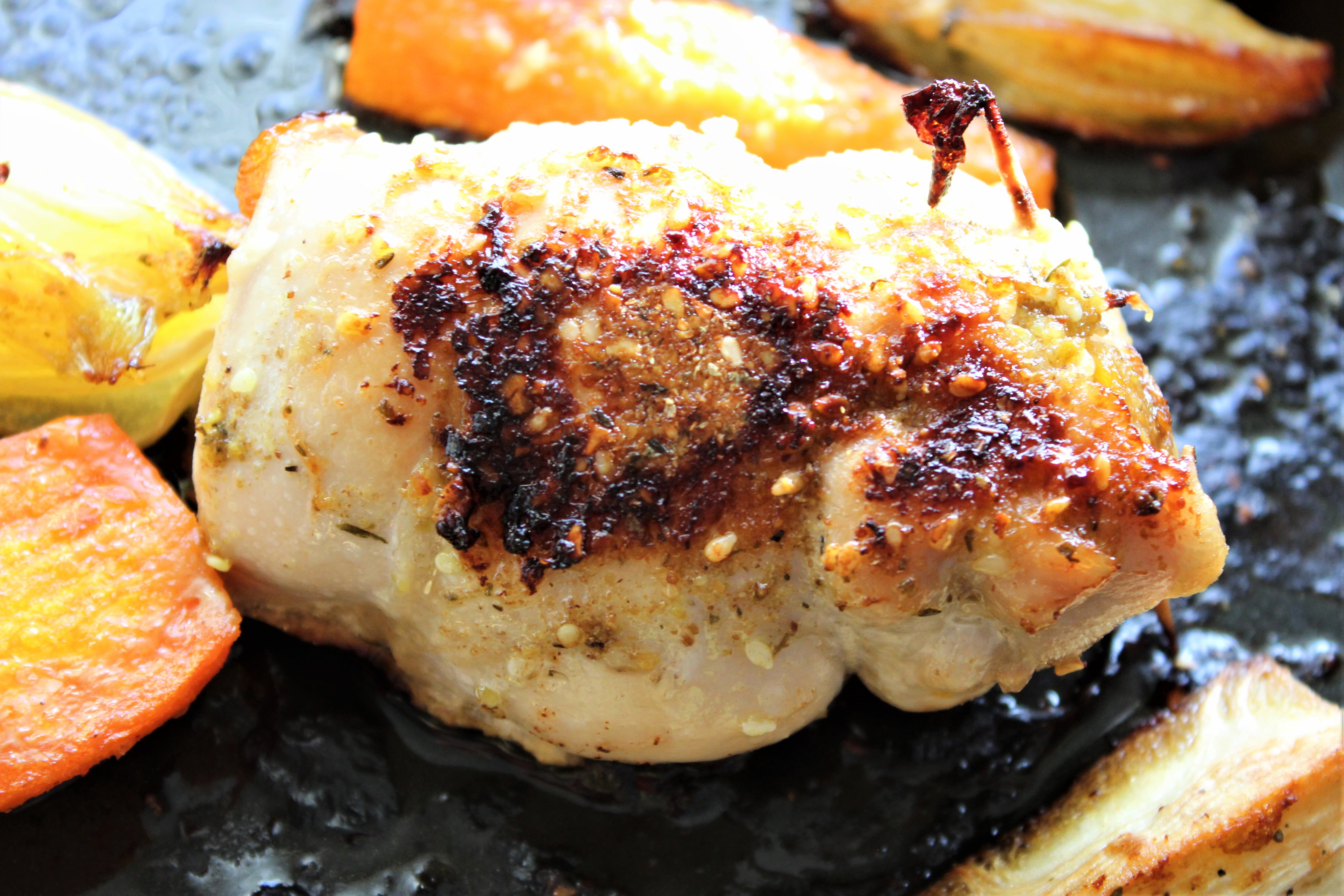 Apricot & Olive Chicken Thighs | bunch
