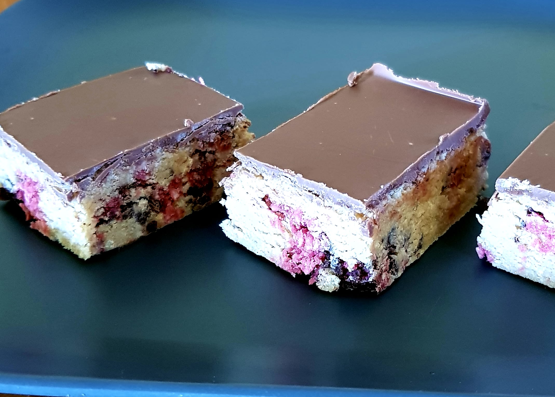 Cherry ripe slice | bunch