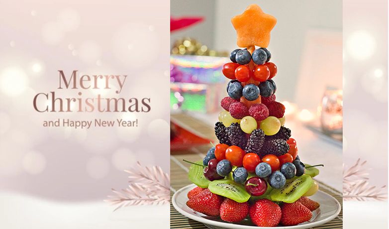 🎄My First DIY Christmas Fruit Tree🎄 | bunch