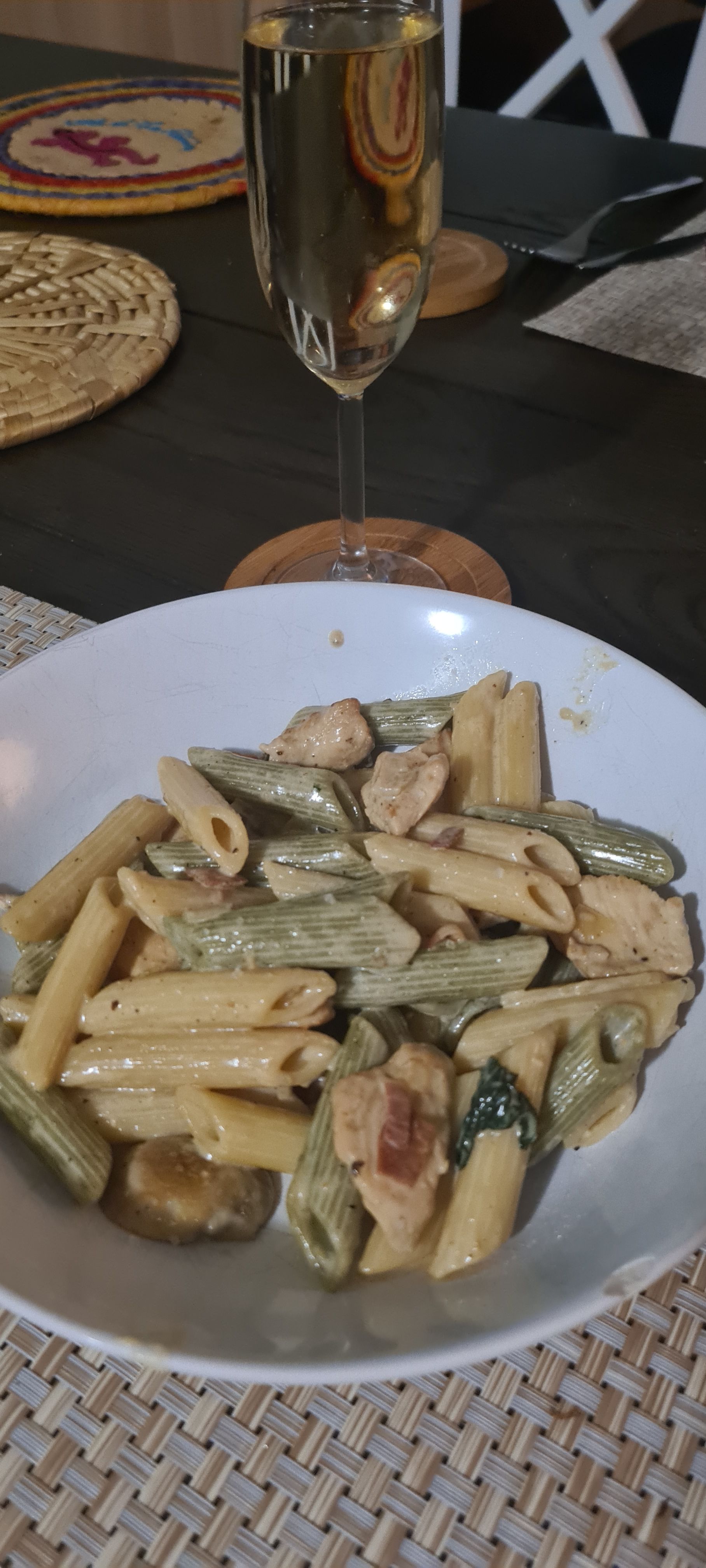 Creamy chicken pasta | bunch