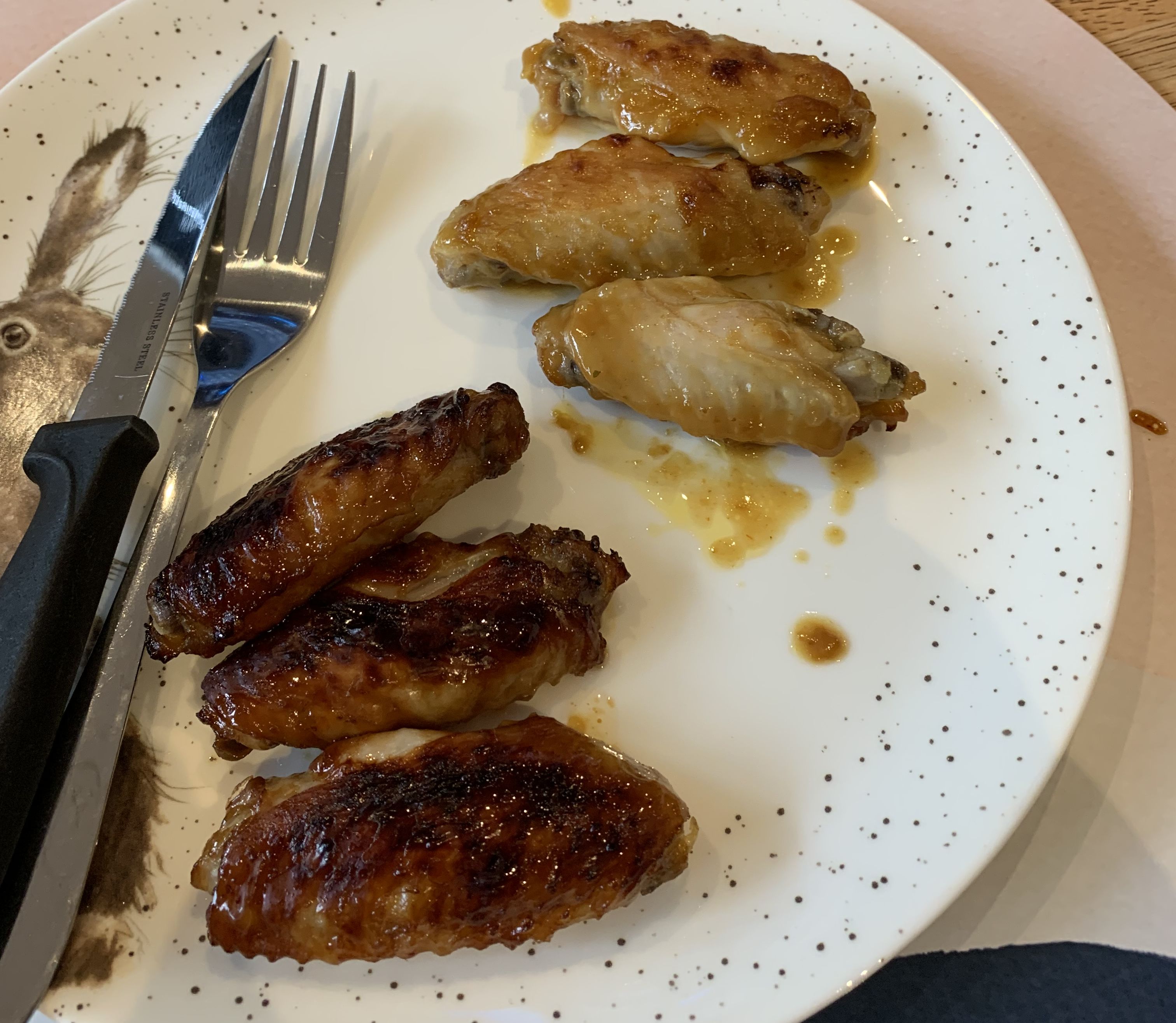Southern crumb, honey soy and satay chicken nibble | bunch