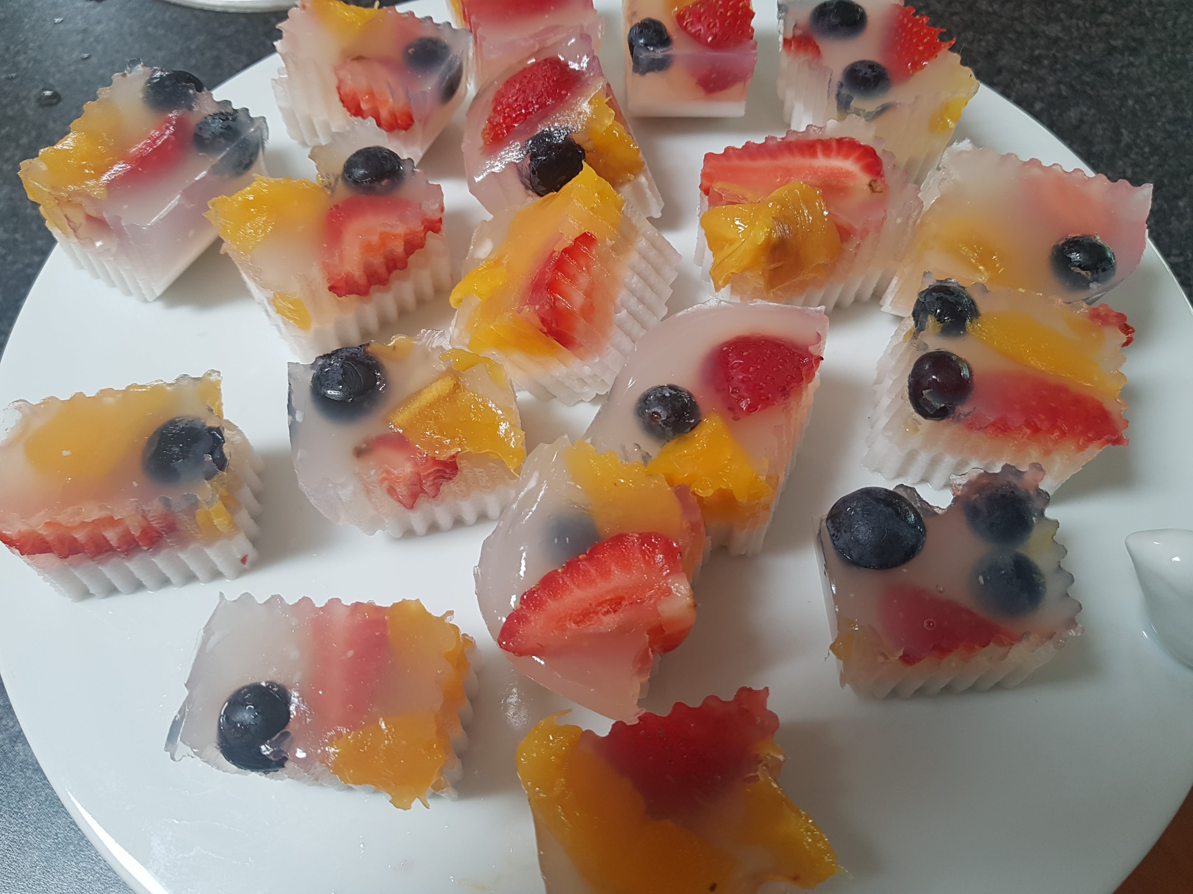 🍒🍓Fruit Jelly (no gelatine)🍓🍒 | bunch