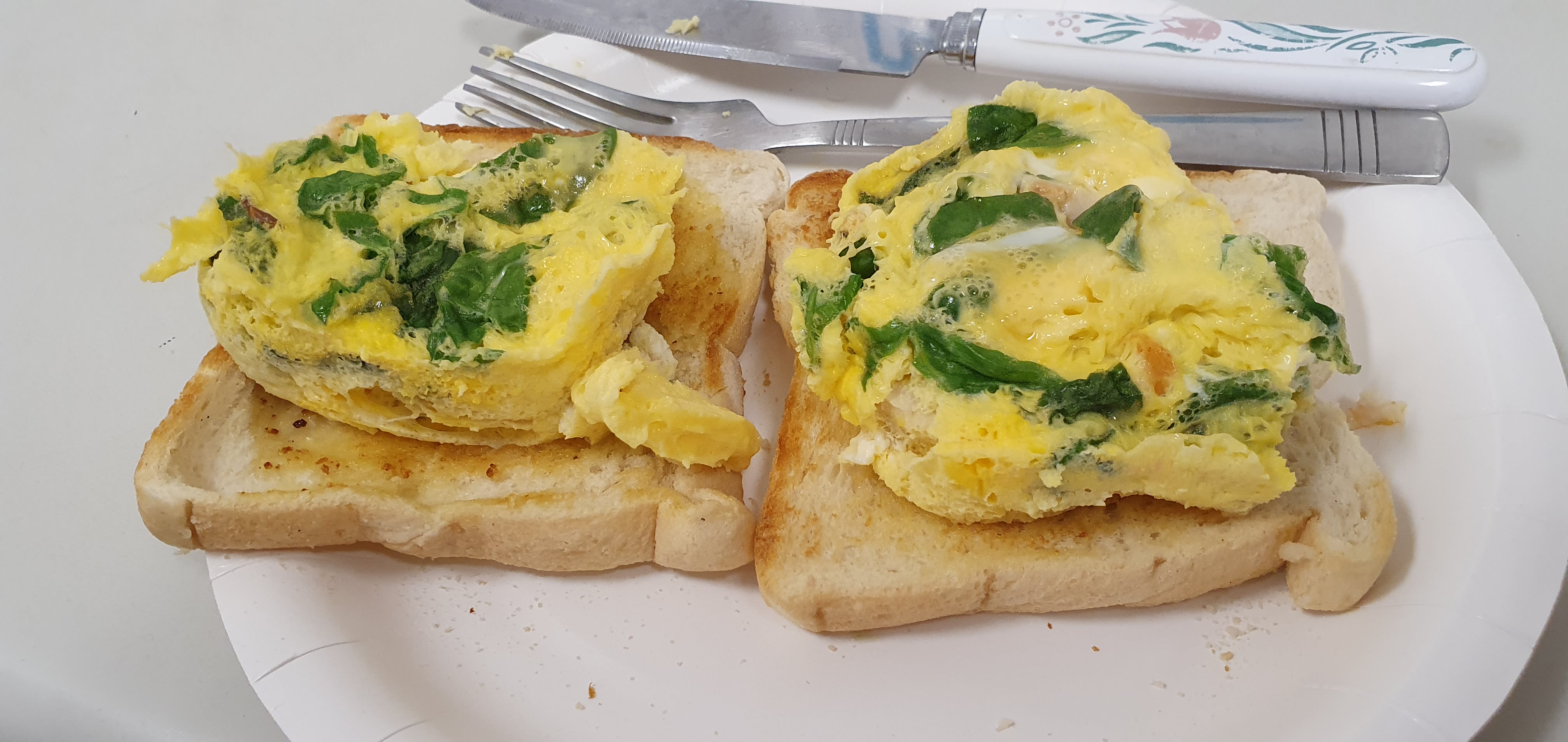 2 minute microwave scrambled eggs | bunch