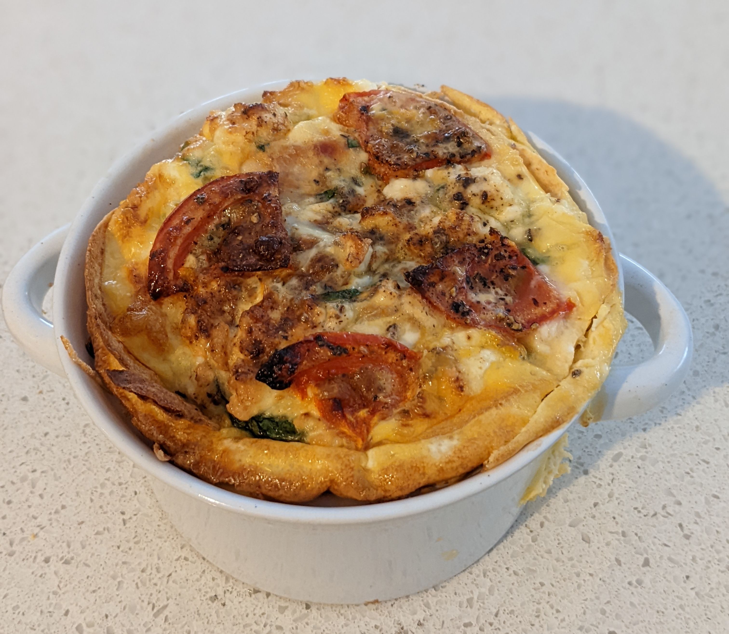 Mini chicken quiche | bunch