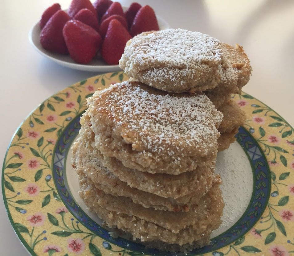 Mini Oat Bran pancakes | bunch
