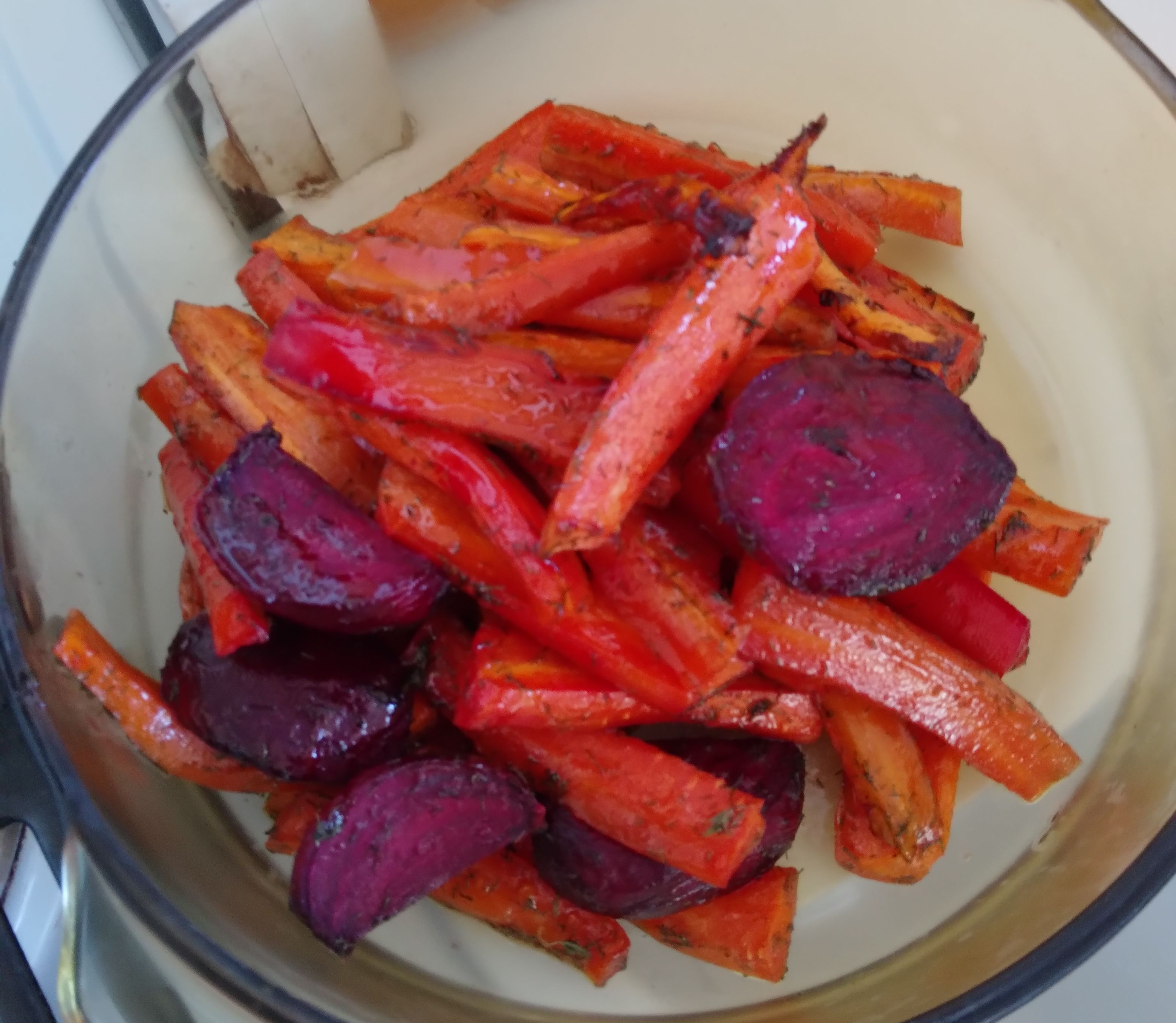 Baked carrots and beetroot | bunch