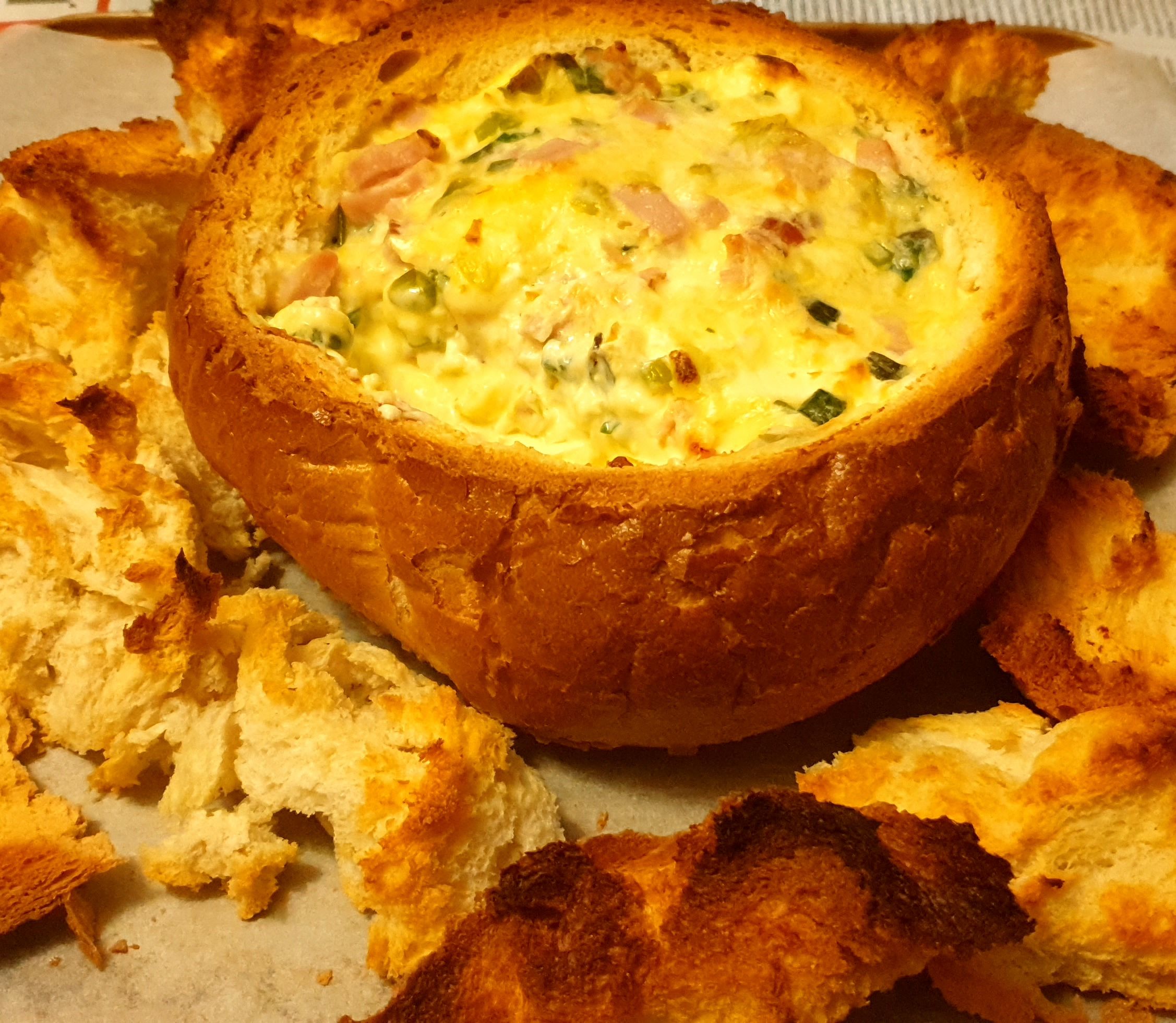 Cheese Ham Cob | bunch