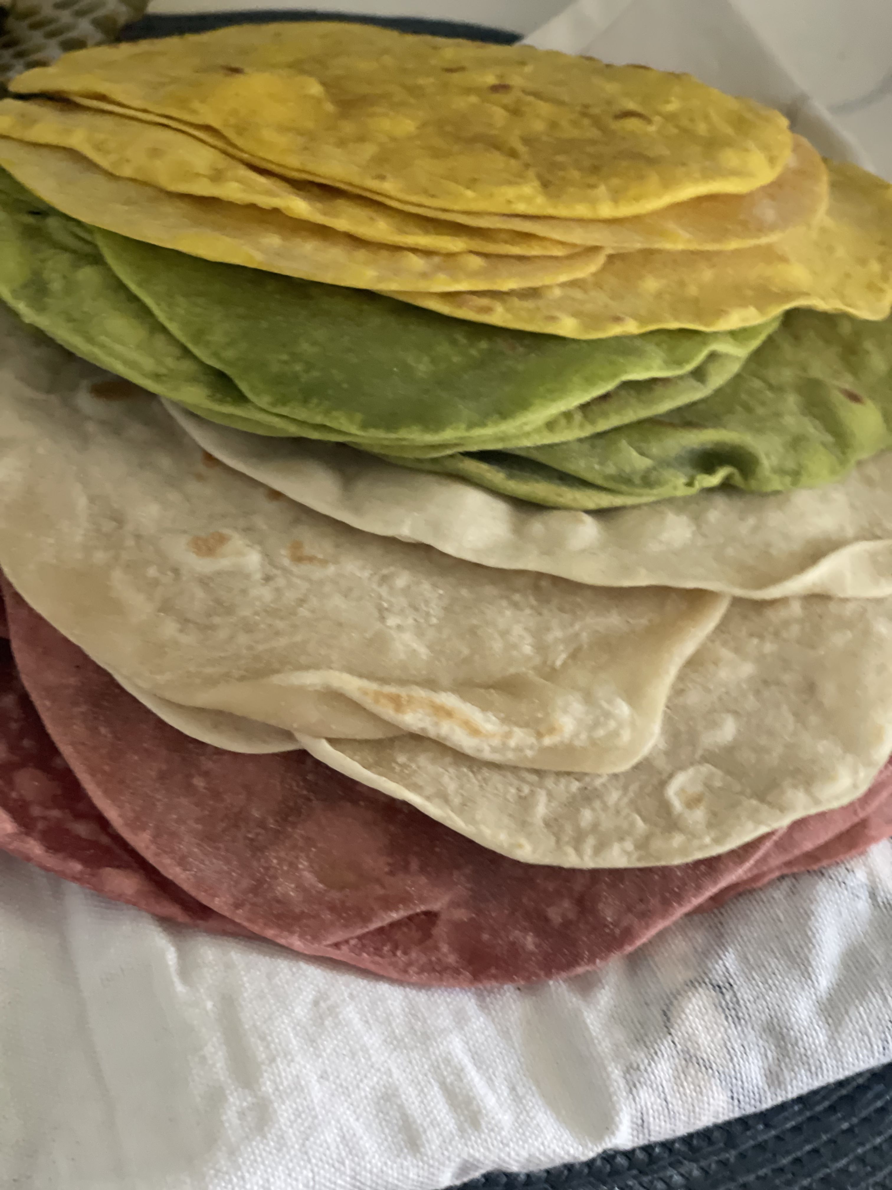 Rainbow wraps | bunch