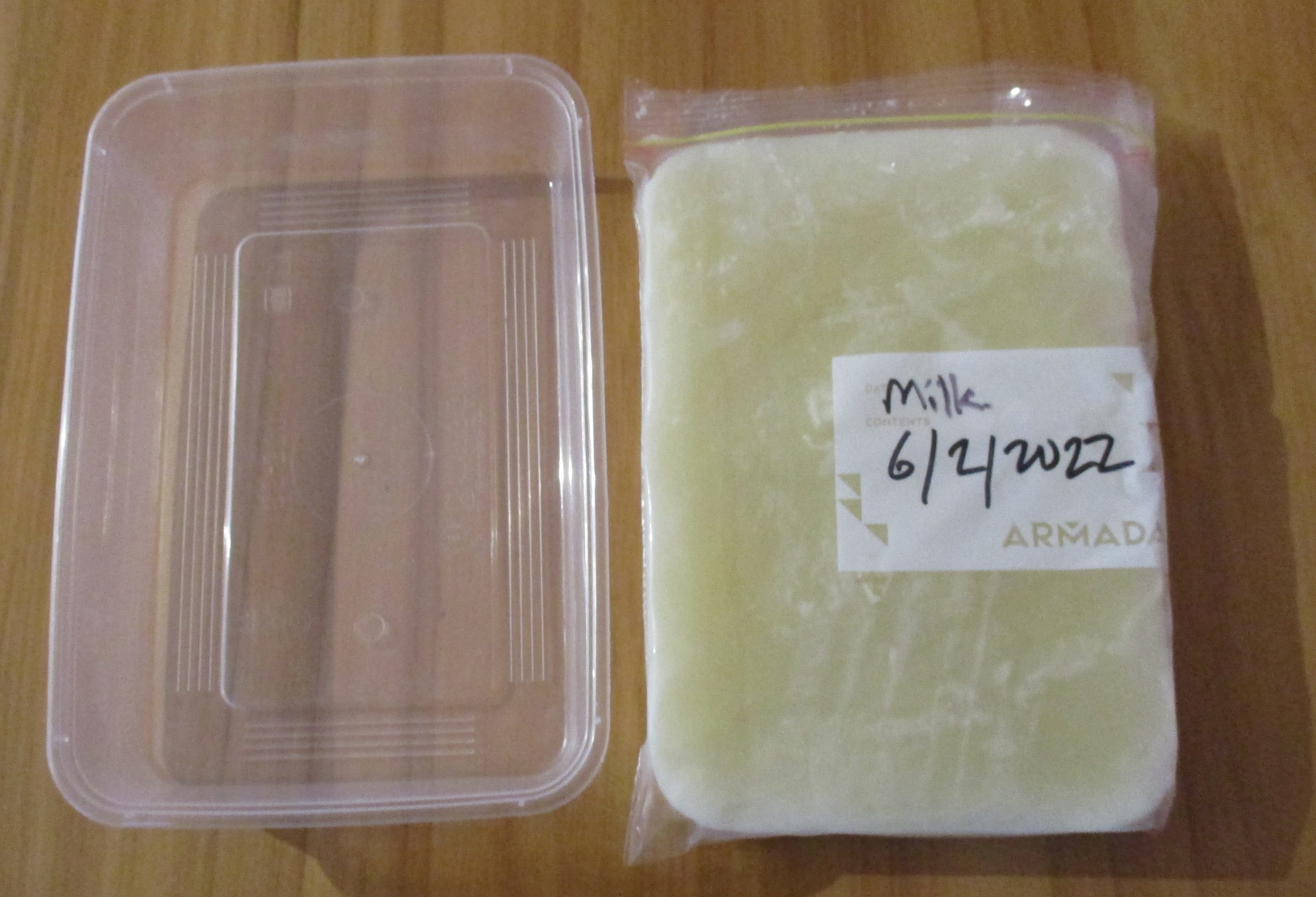 Frozen milk | bunch
