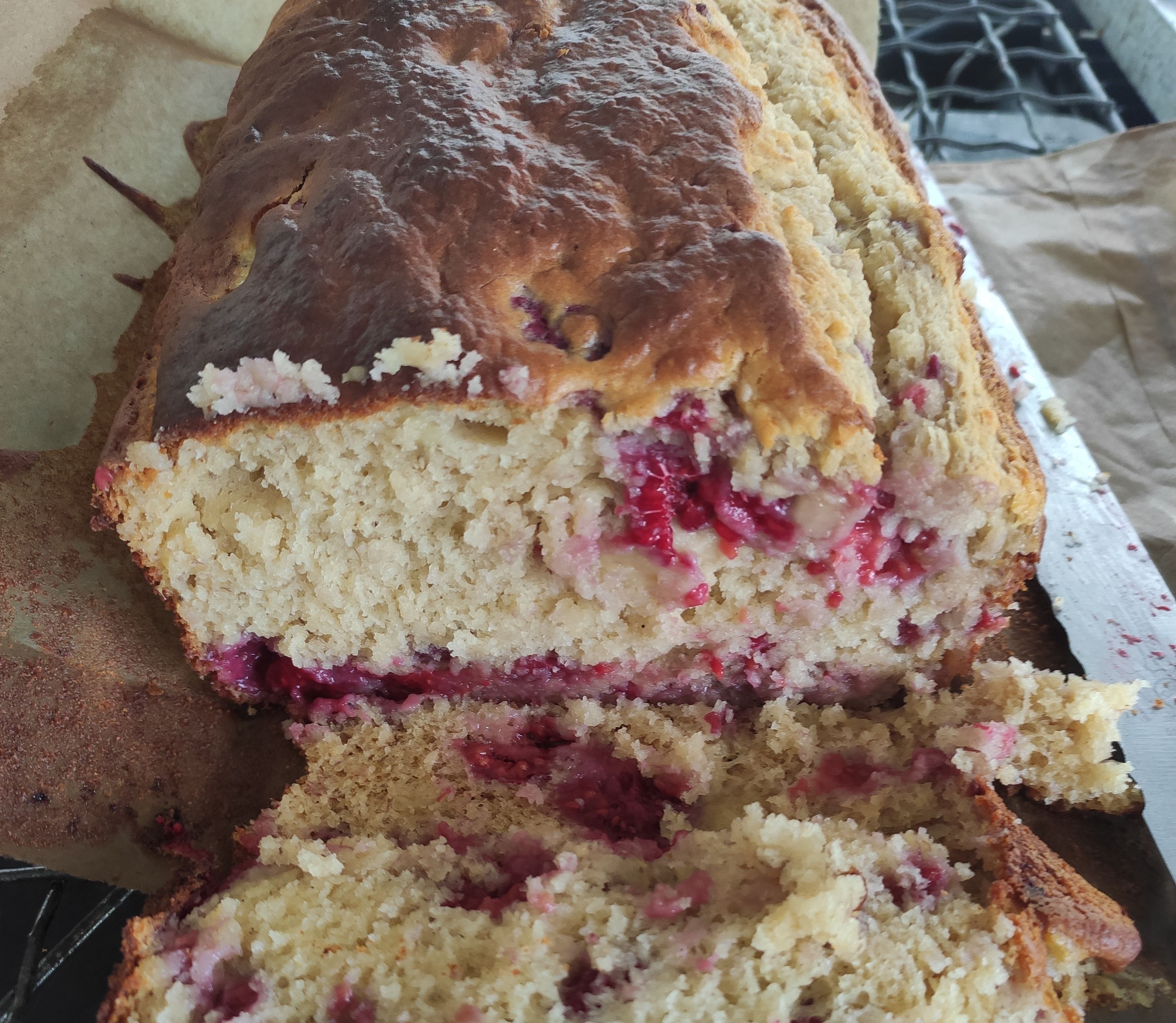 Banana and Raspberry Bread | bunch