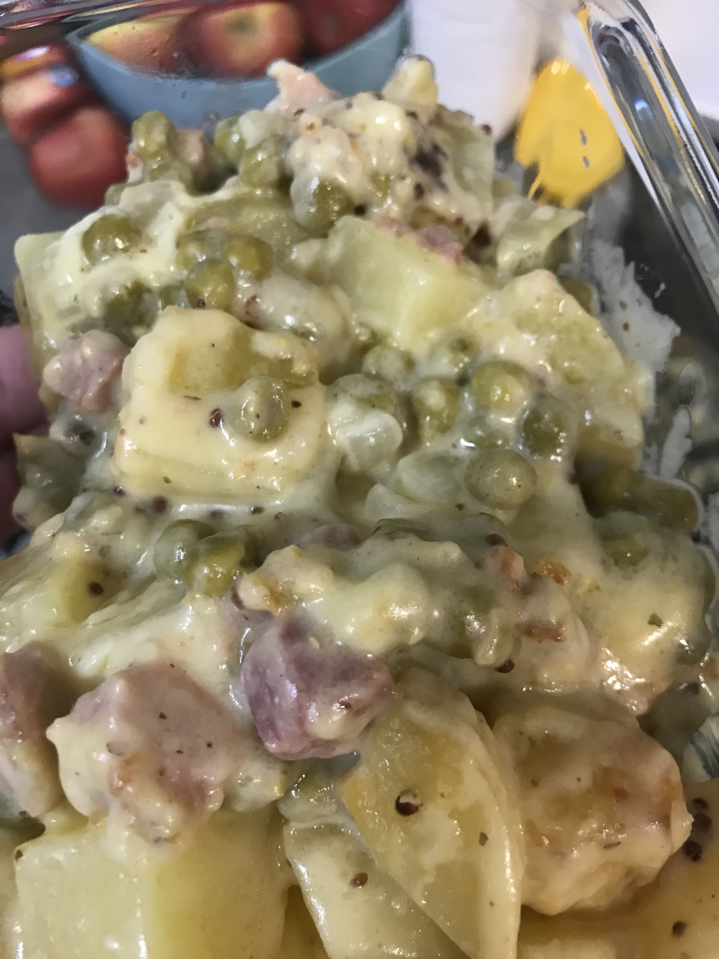 Potato Pea Ham Bake | bunch