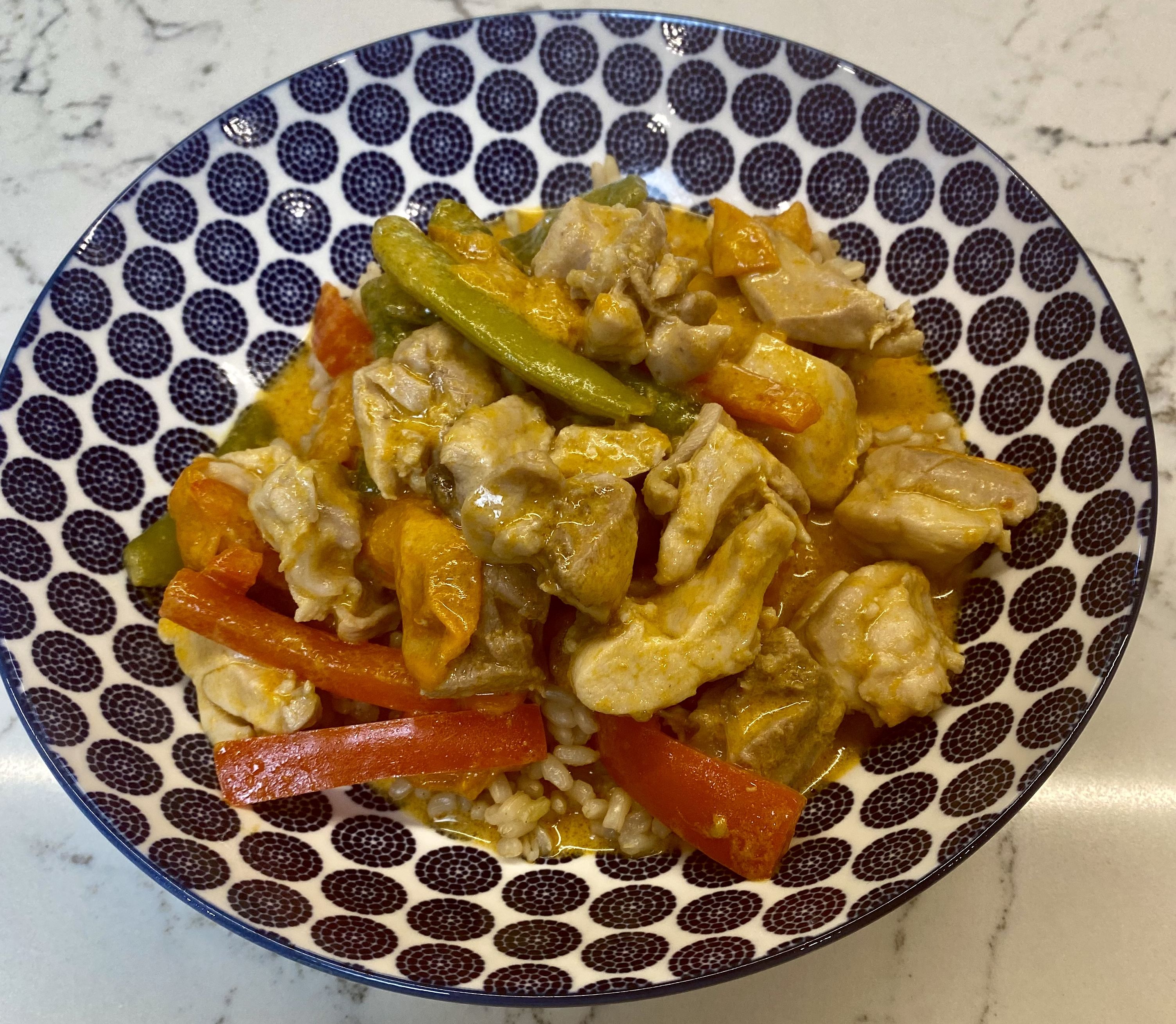 Rainbow chicken curry | bunch