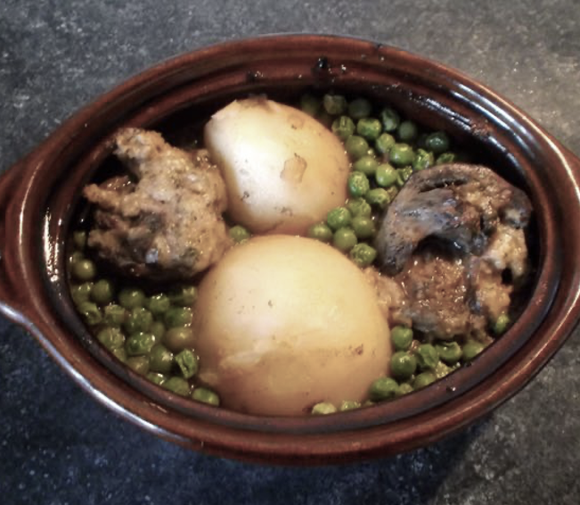 Stuffed sheep hearts | bunch