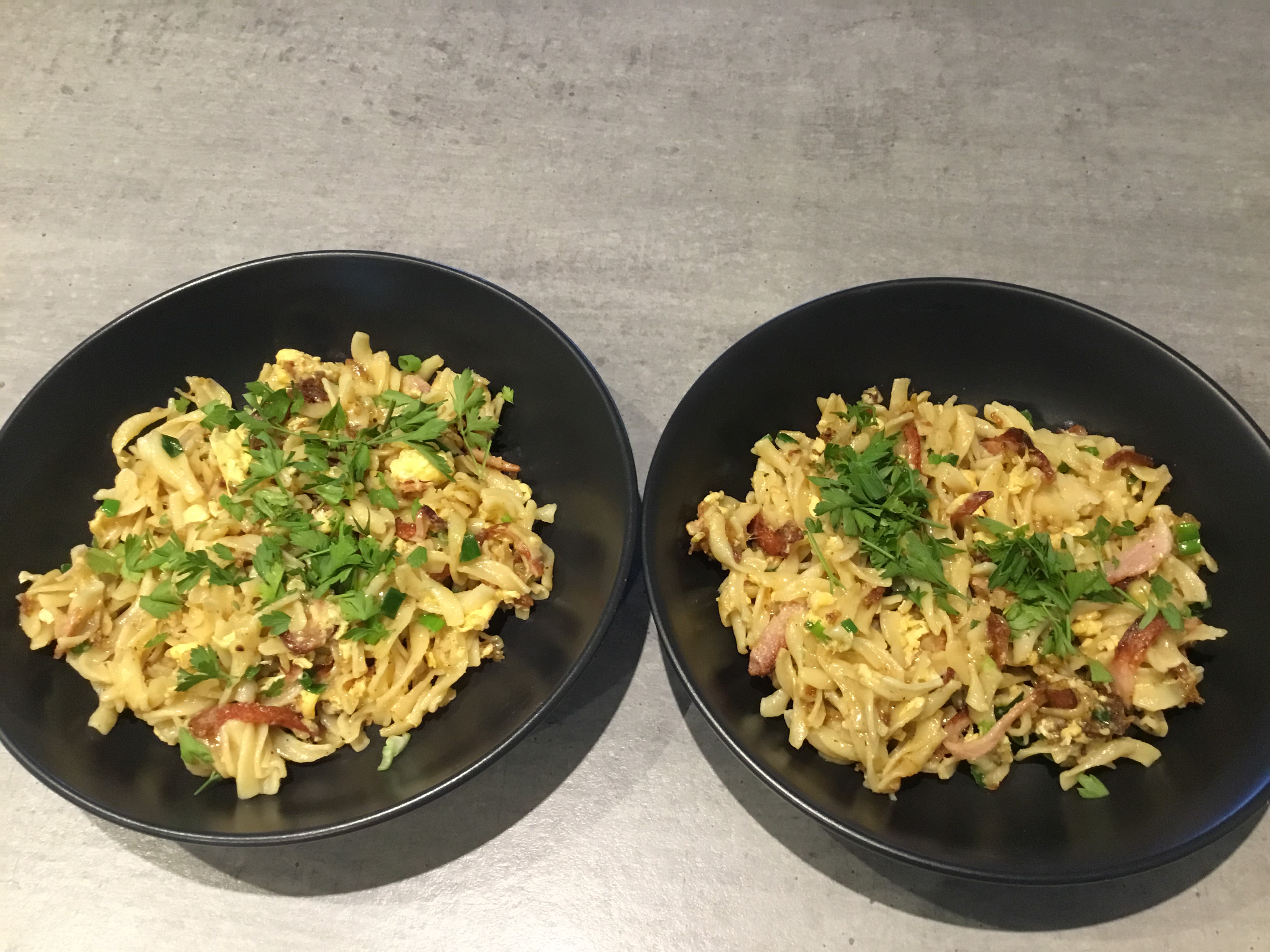 Egg and Bacon Pasta | bunch