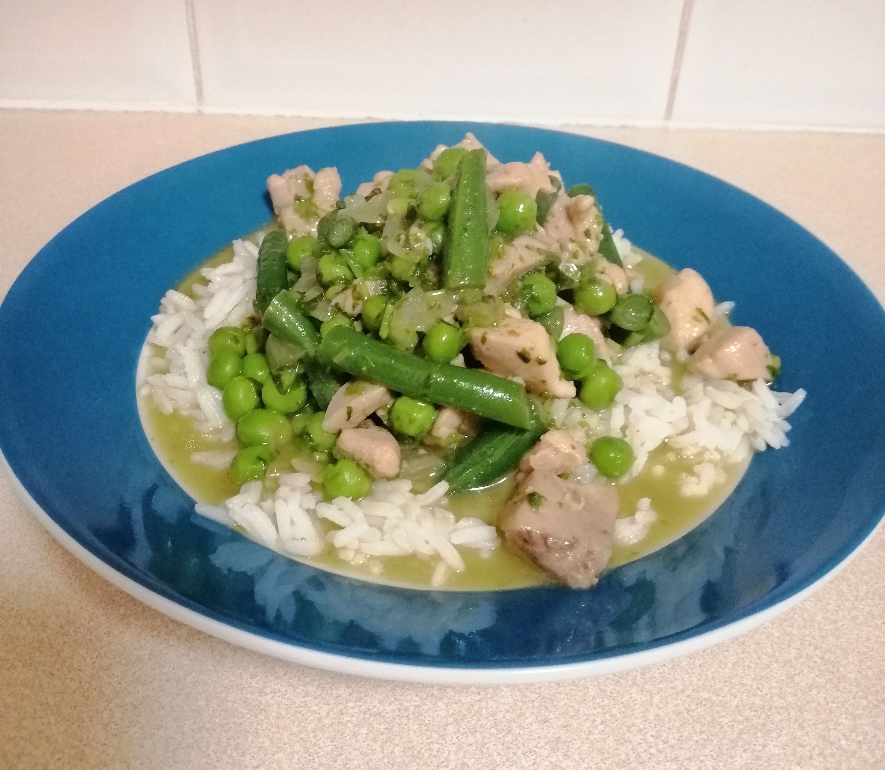 Thai green chicken curry | bunch