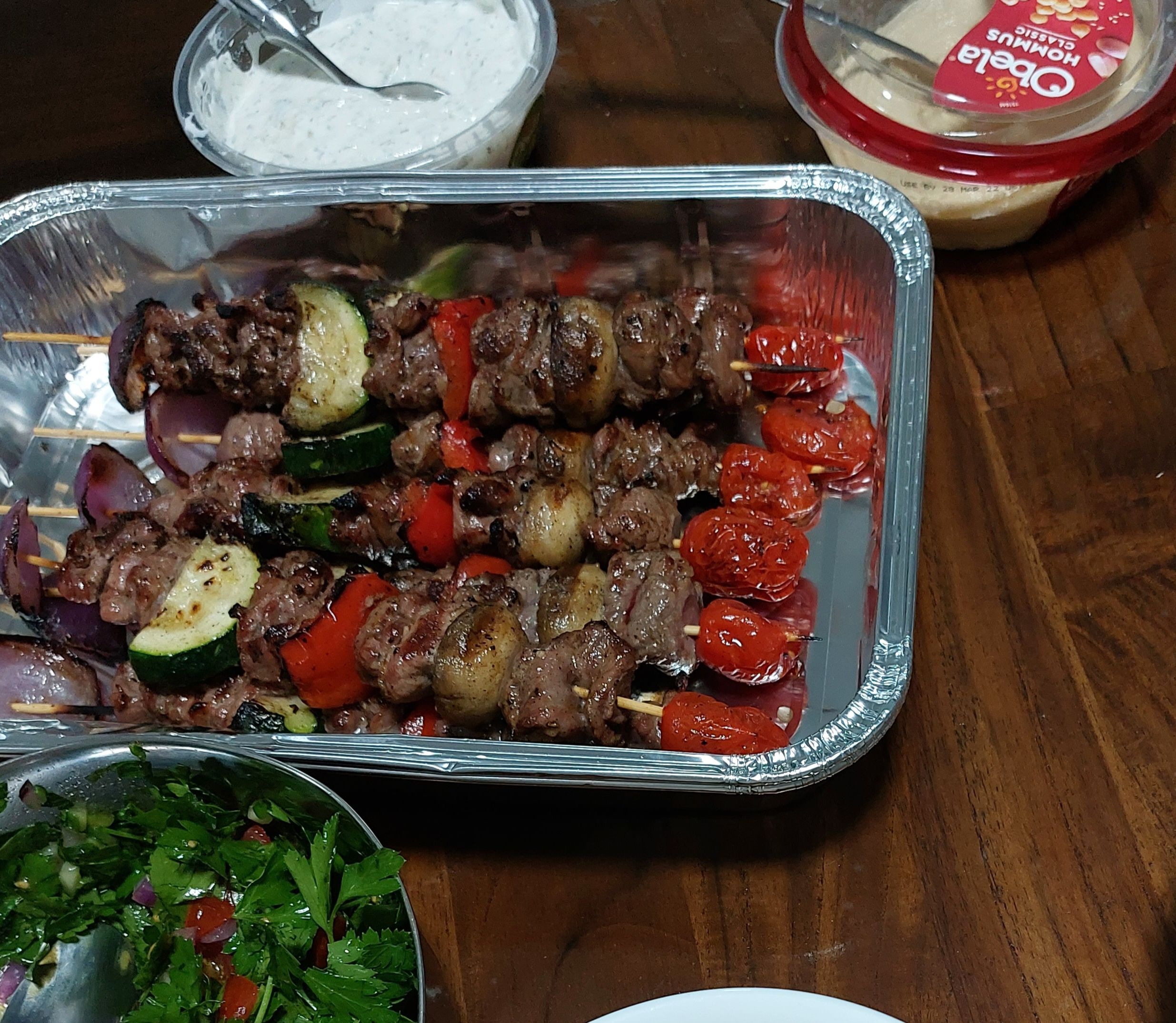 Souvlaki lamb kebabs | bunch