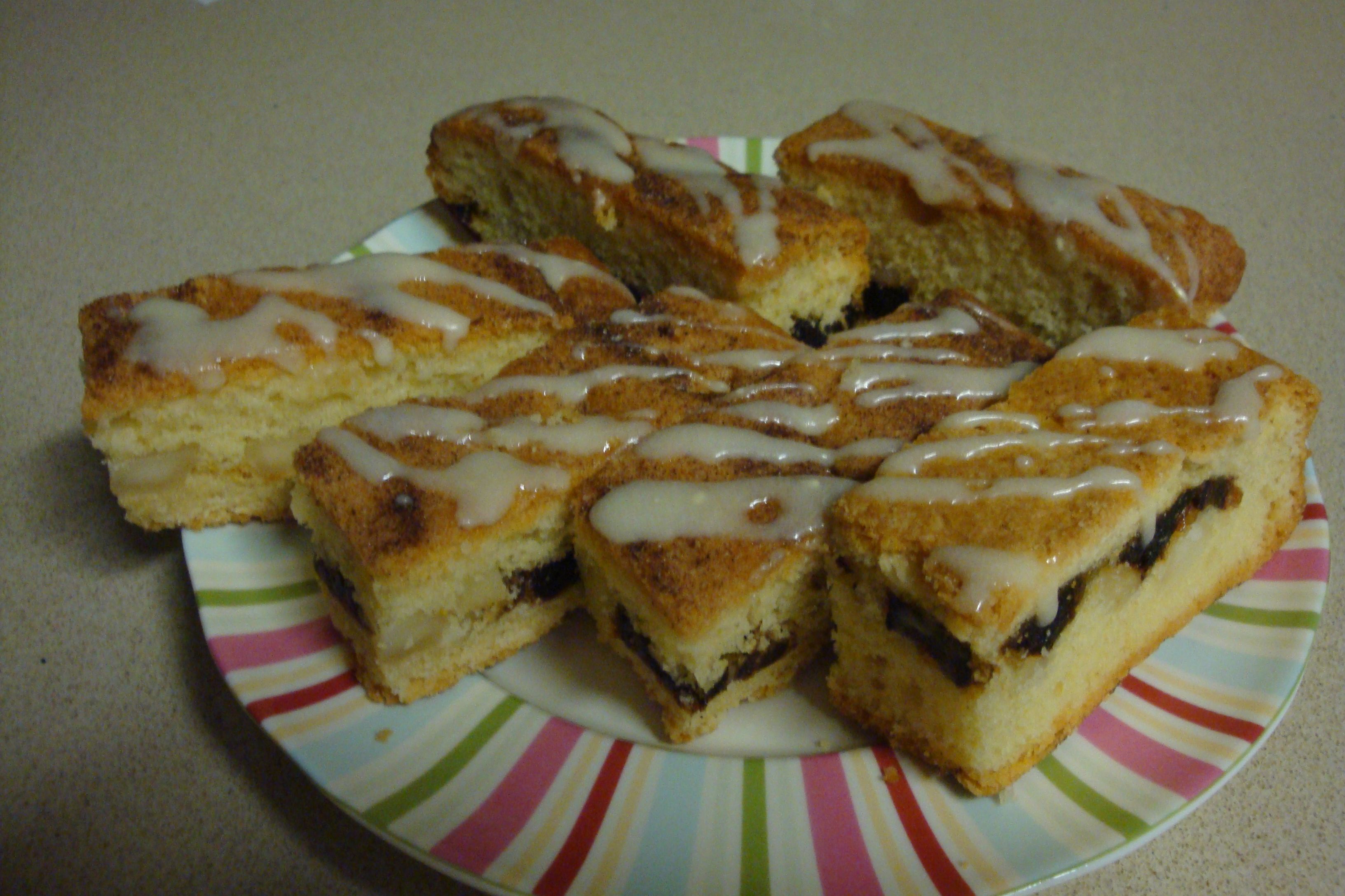 Date Lemon & Macadamia Layered Biscuit Slice | bunch