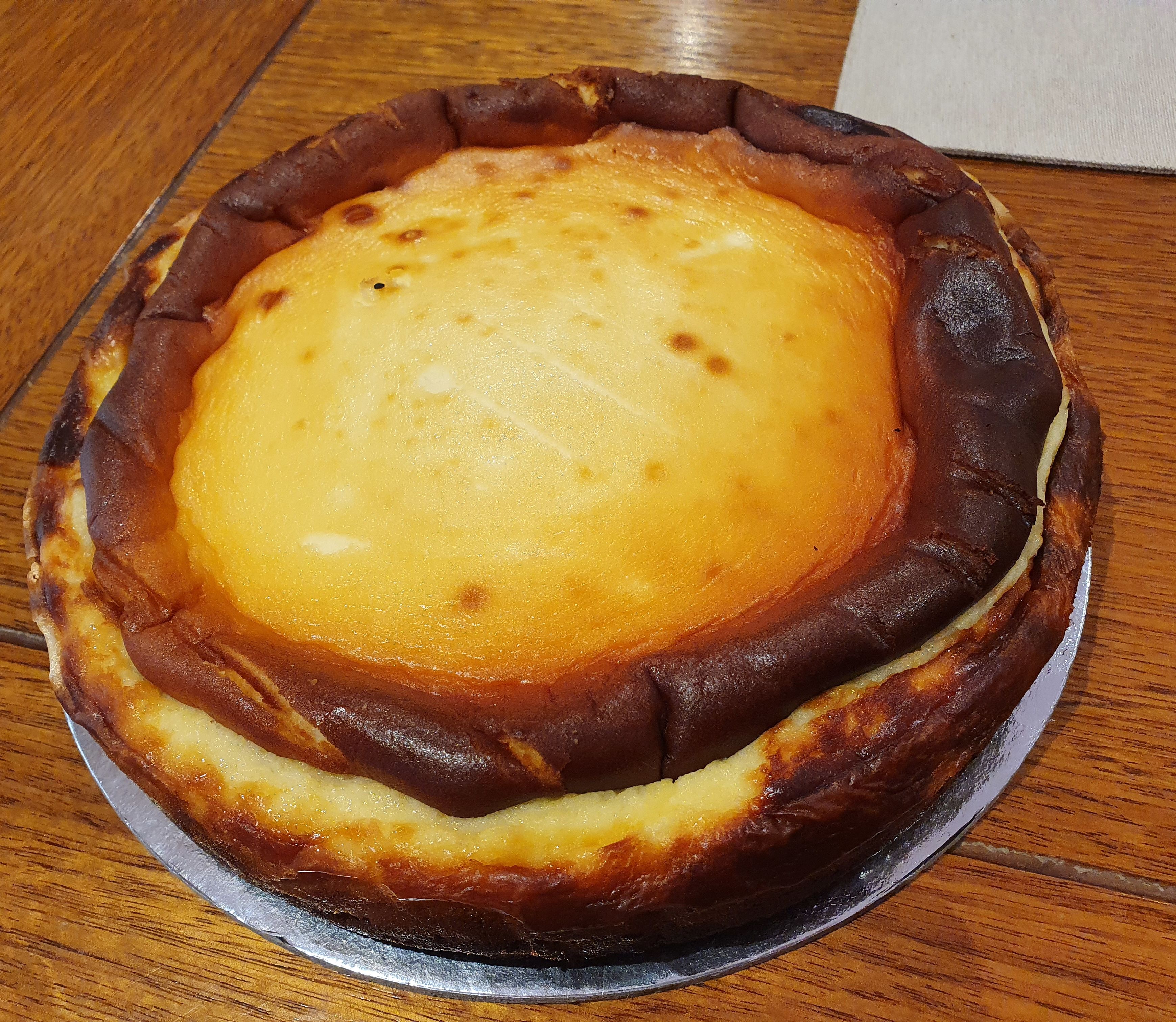 Two Tone Basque cheesecake | bunch