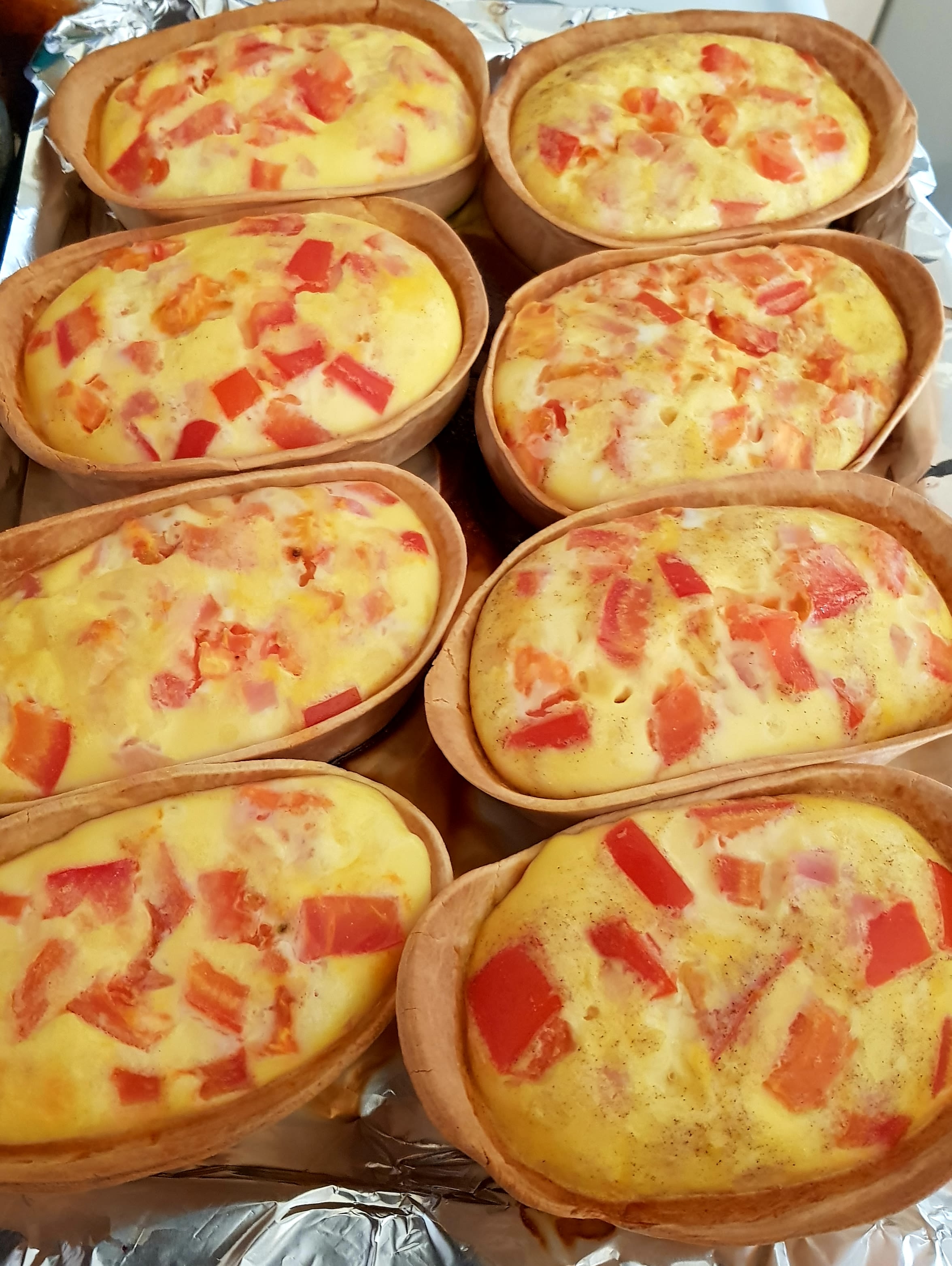 Taco boat quiche | bunch