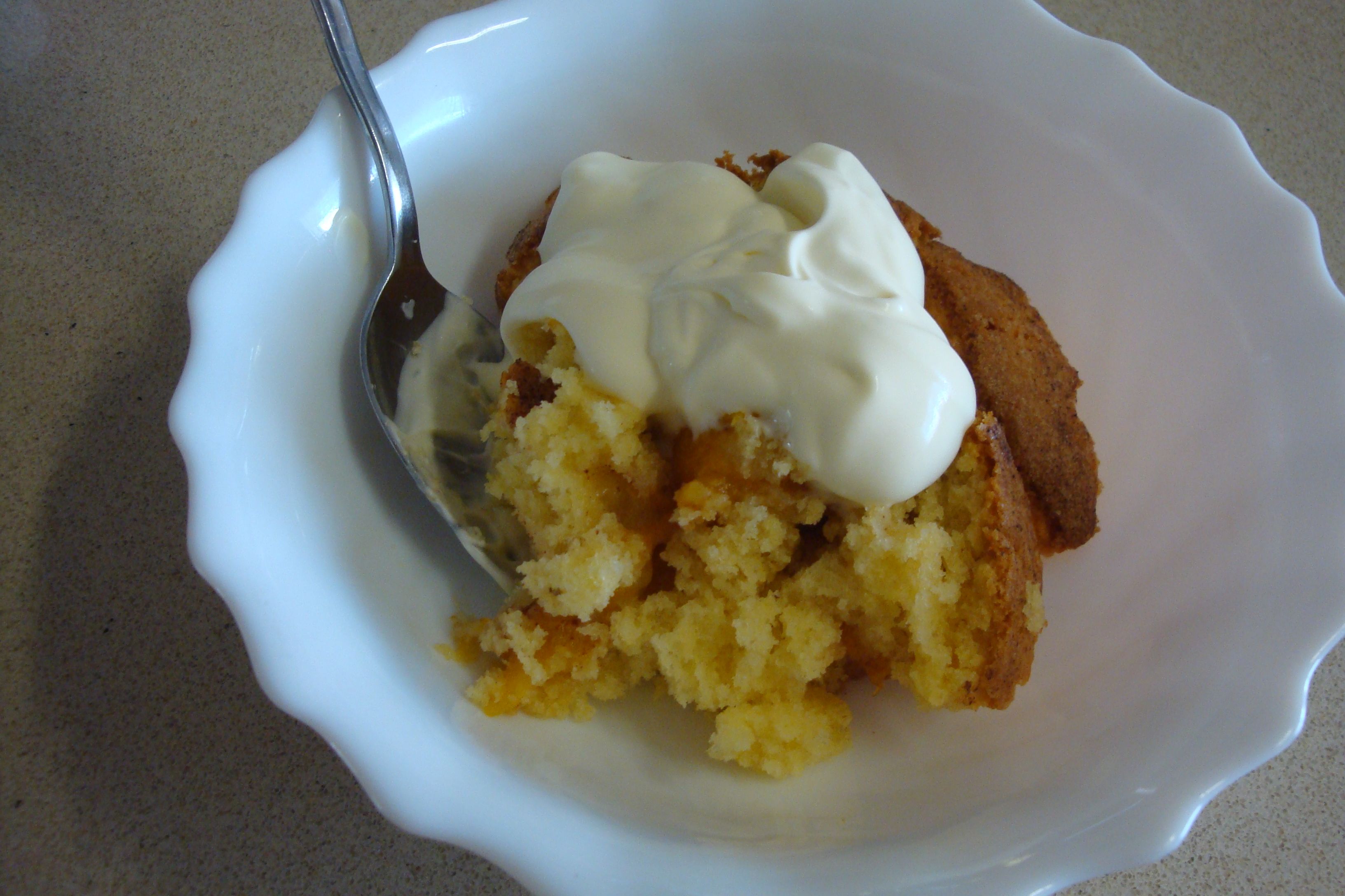 Apricot Orange Cinnamon Sponge Dessert | bunch