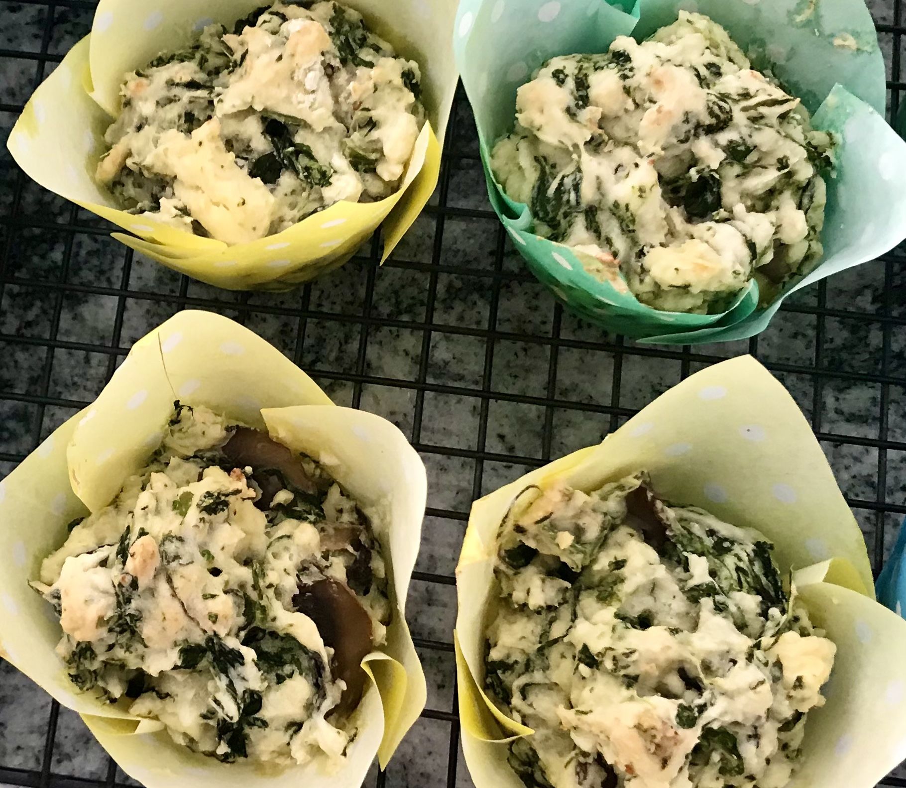 Spinach & Feta muffins | bunch