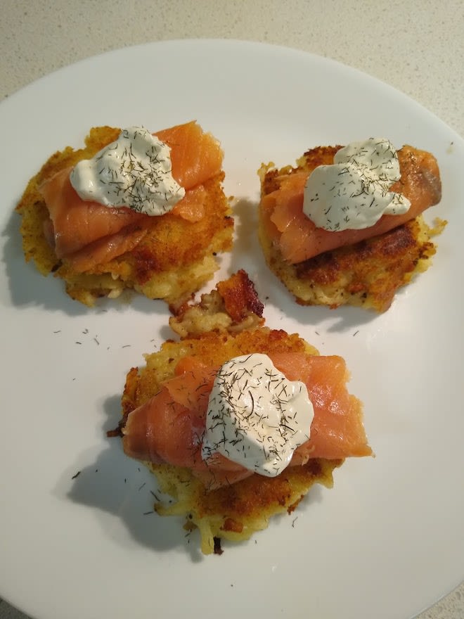Potato rosti with smoked salmon | bunch