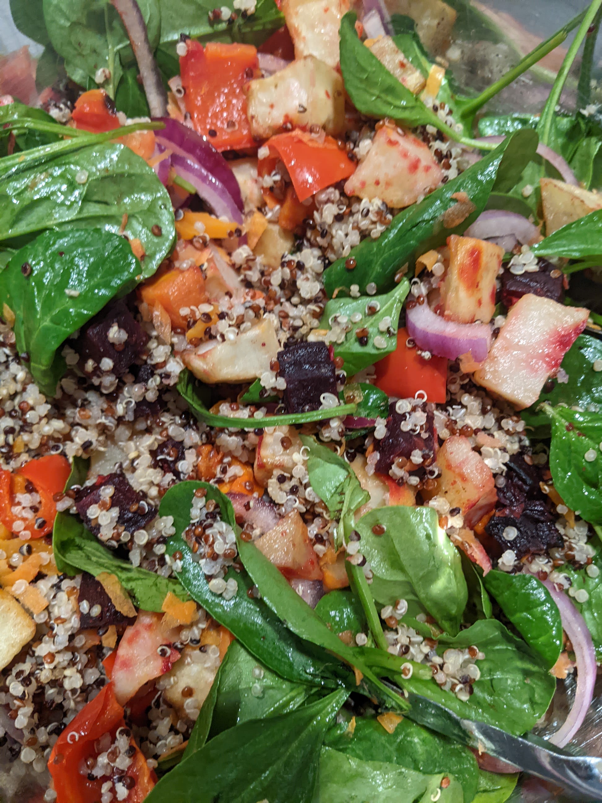 Roast veggie salad | bunch