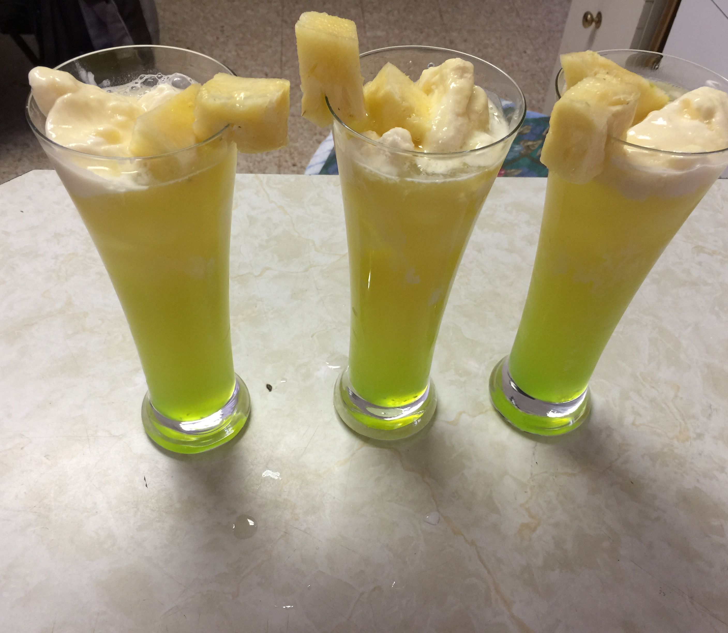 Midori splice cocktail | bunch