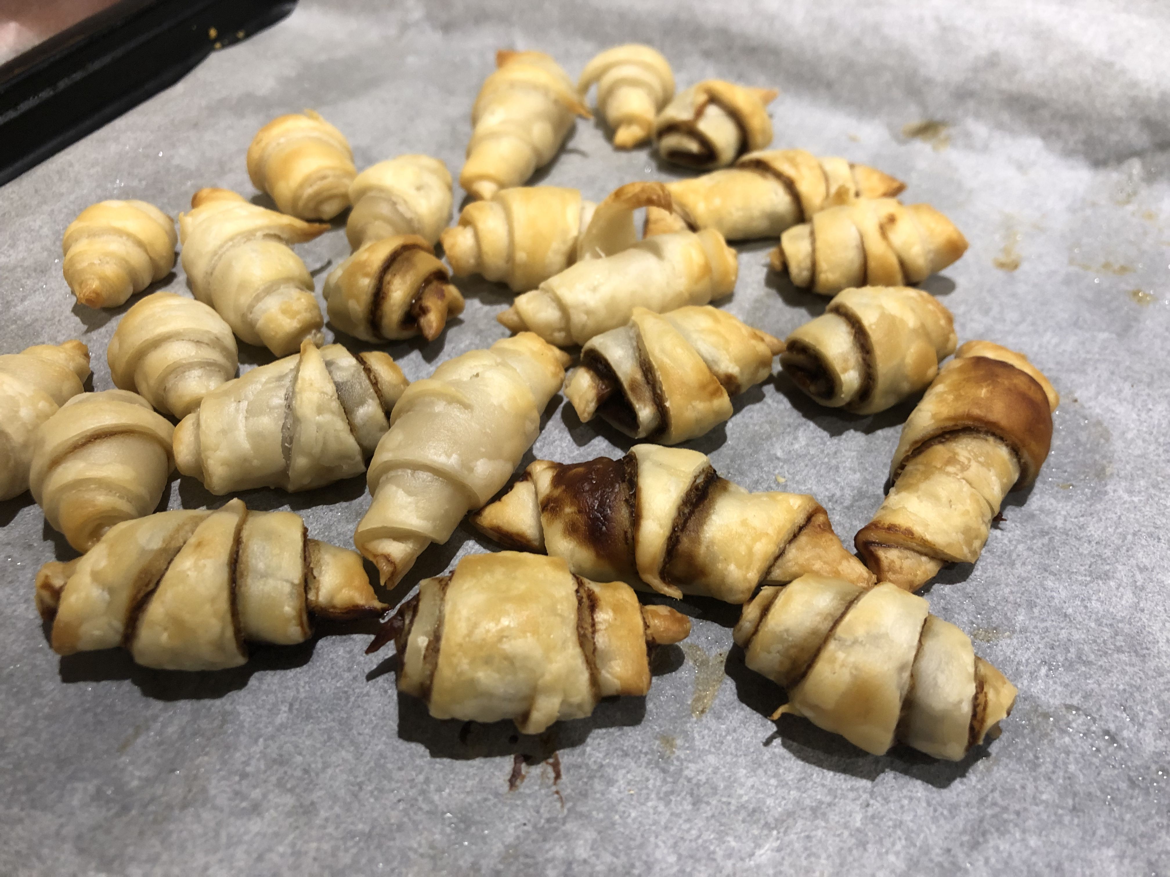 Puff Pastry Mini Croissants | bunch