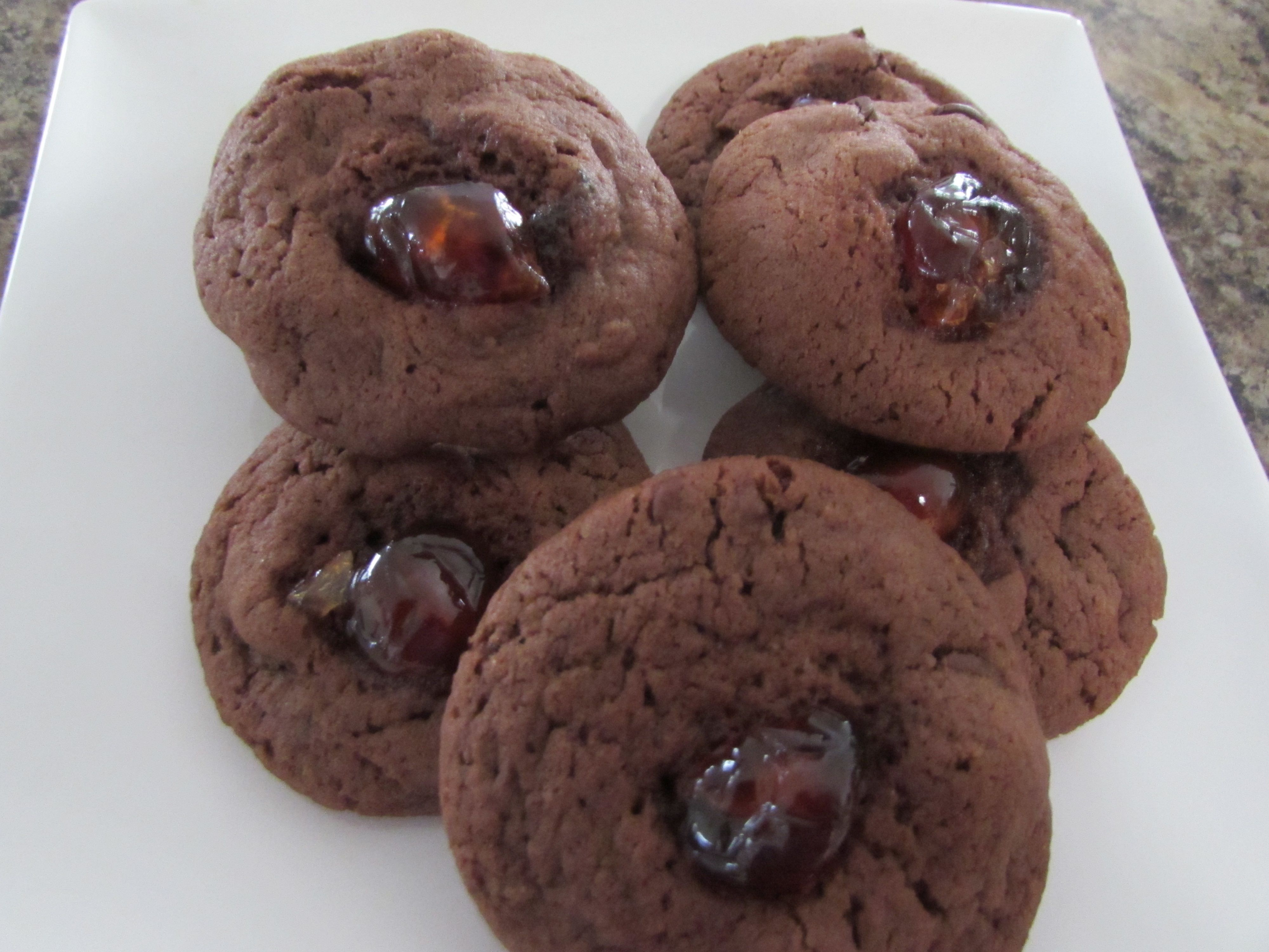 Dark Chocolate and Cherry Biscuits | bunch