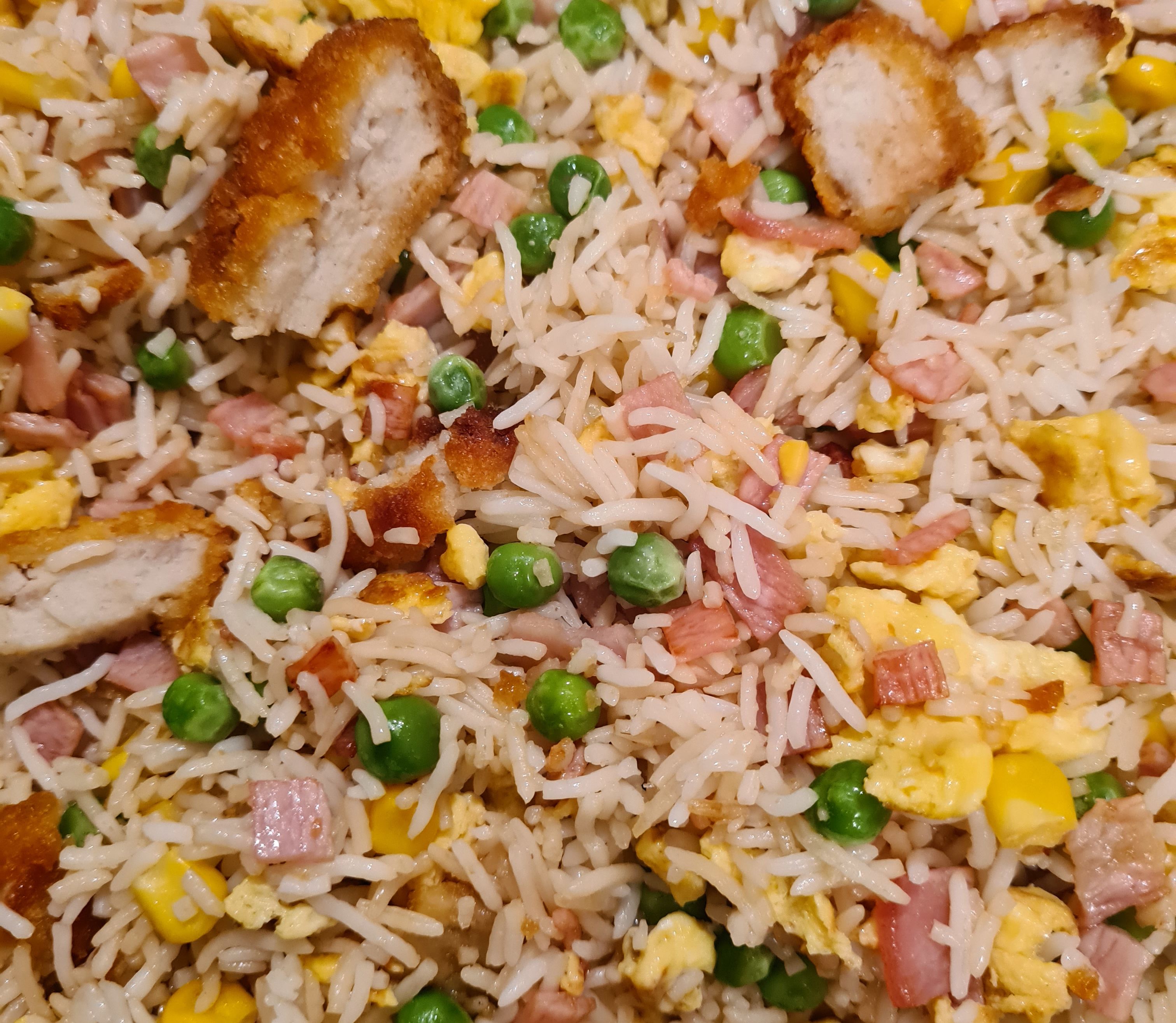 Chicken Schnitzel Fried Rice | bunch