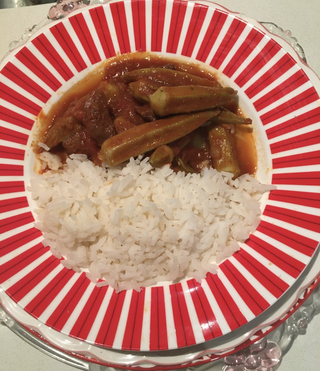 Bamya - Middle Eastern Okra Dish | bunch