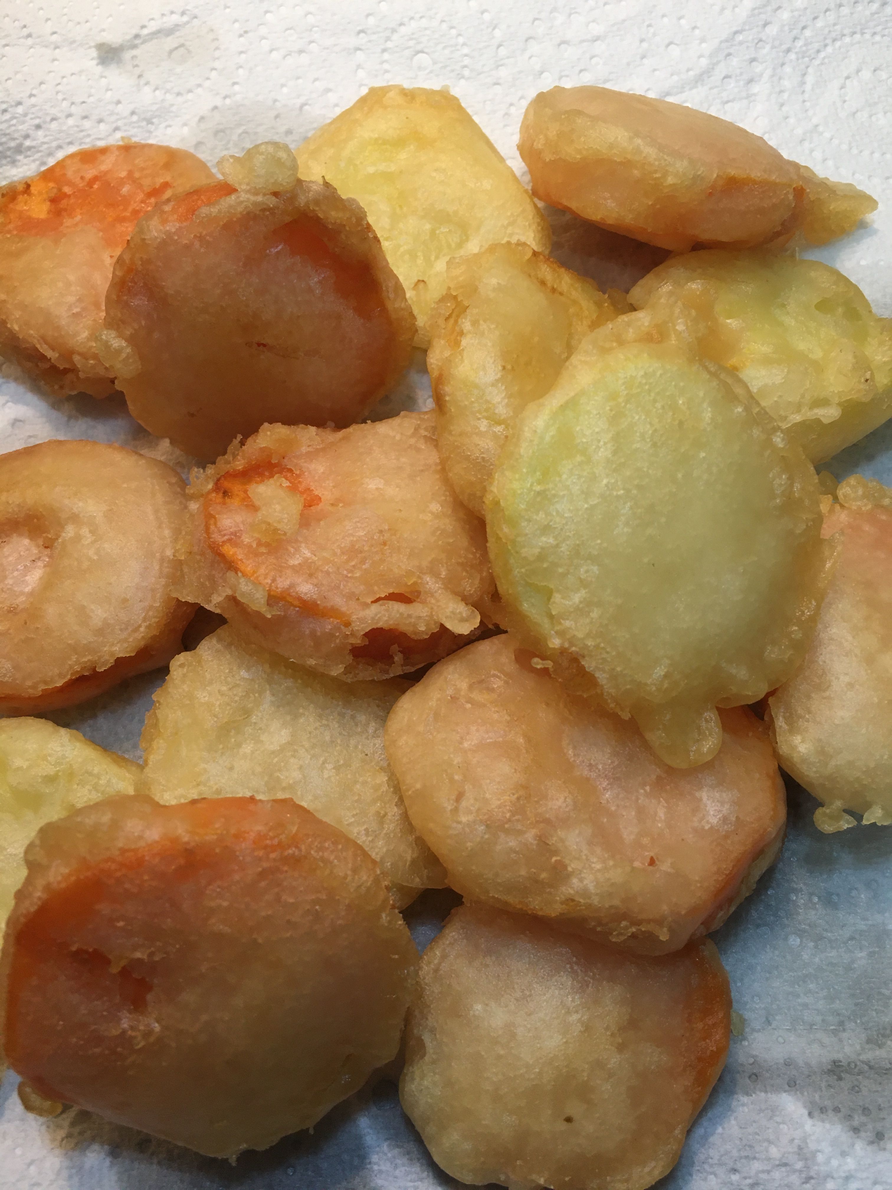 Tempura Potato Cakes | bunch