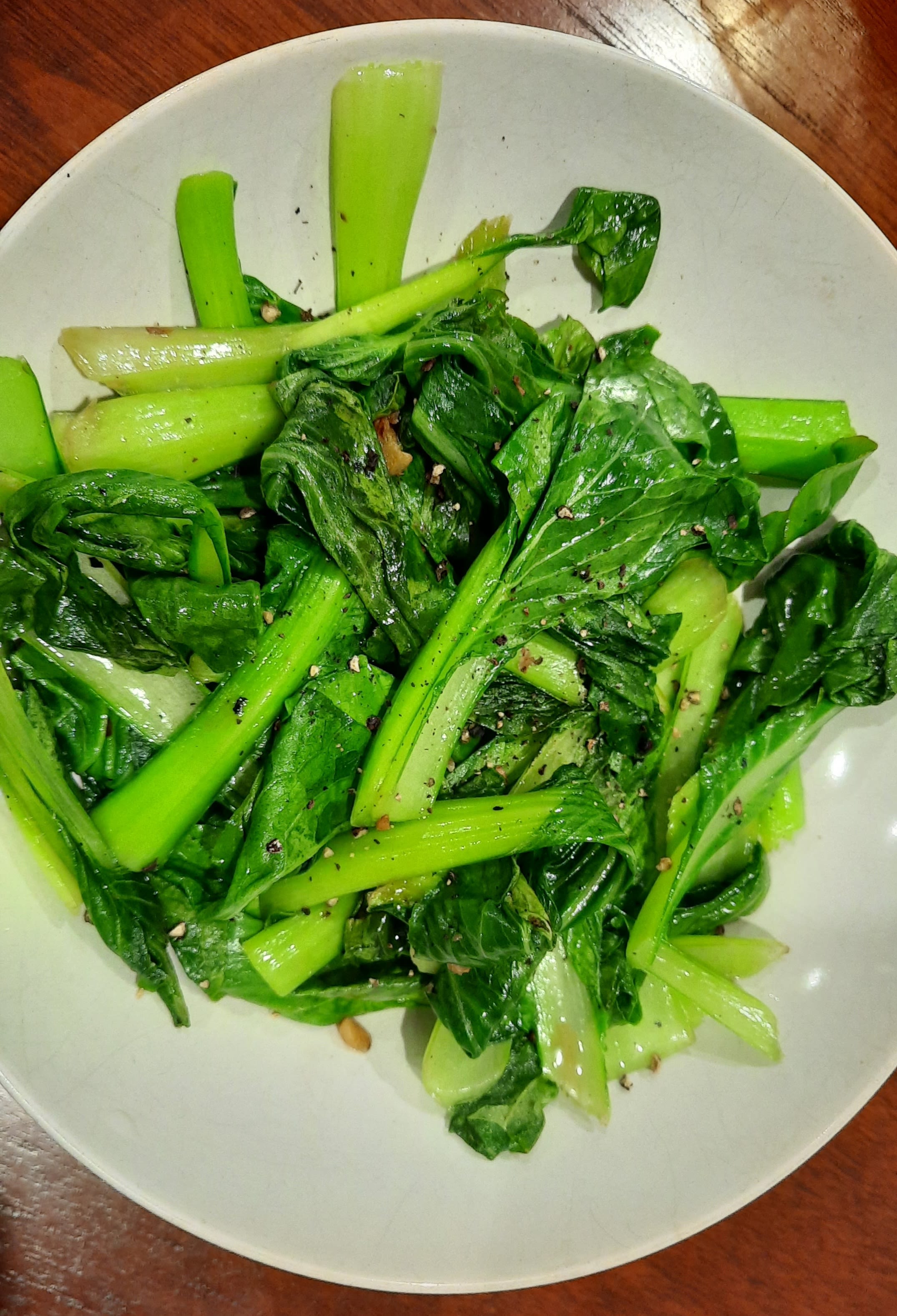 Stir fried siew pak choy | bunch