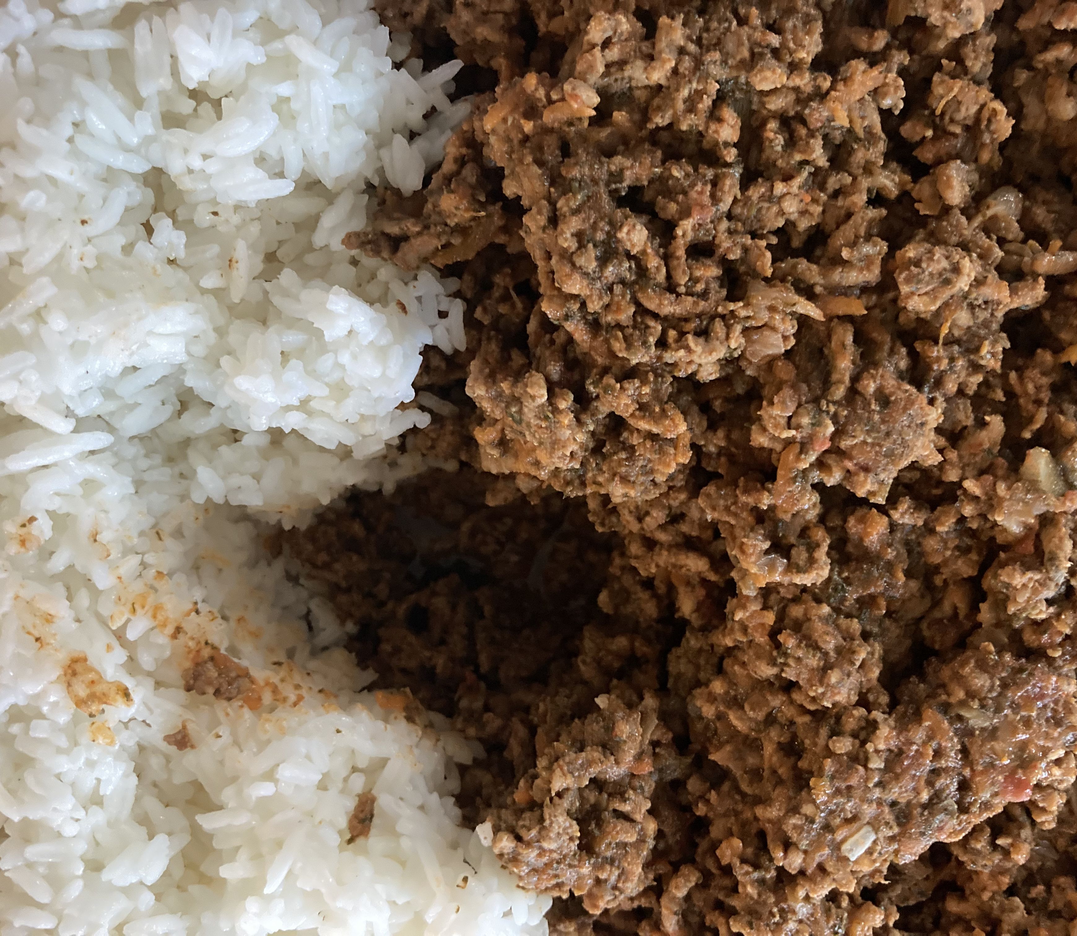 Meaty rice (with hidden vegetables) | bunch