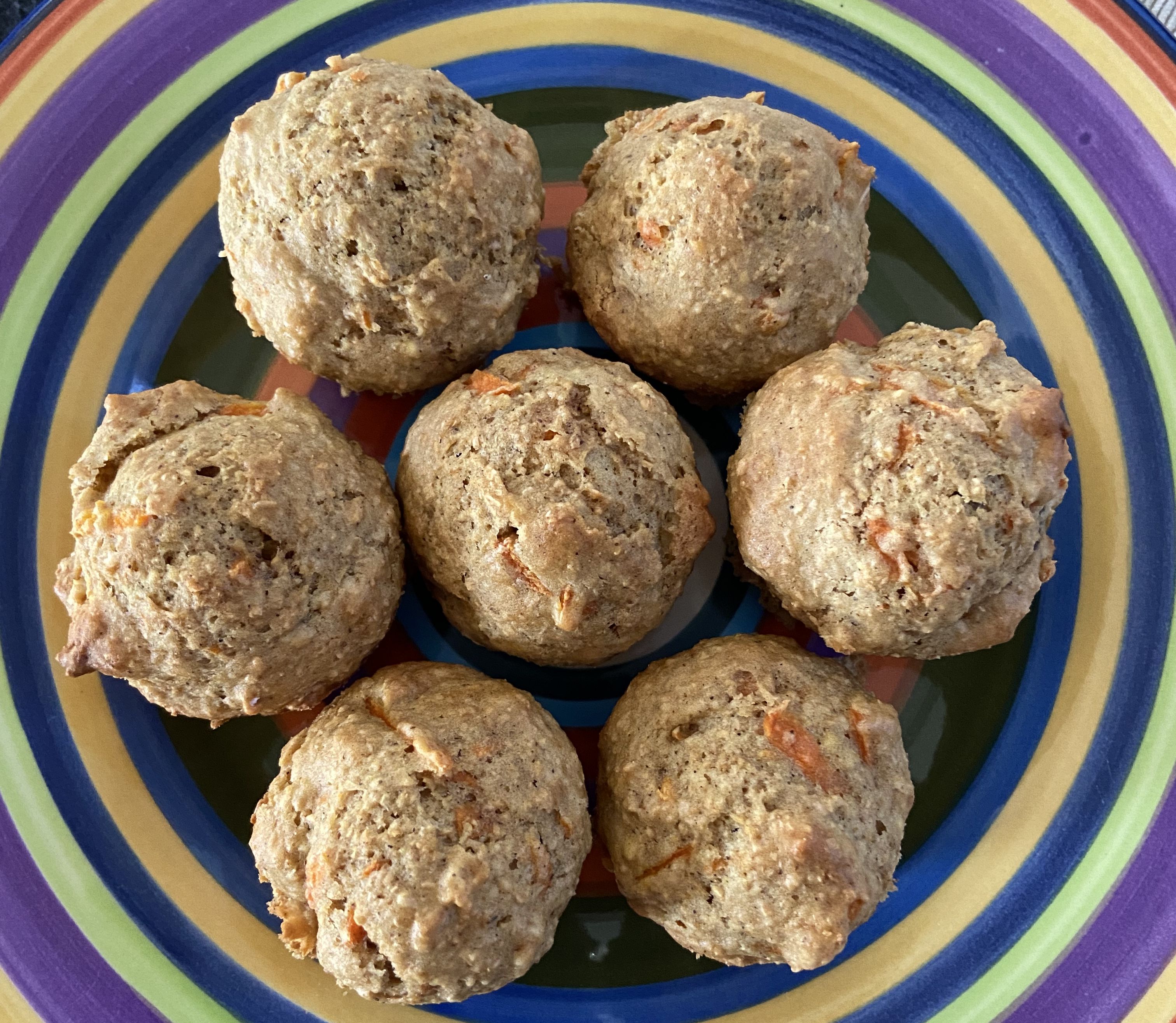 Carrot and Sultana Mini Muffins | bunch