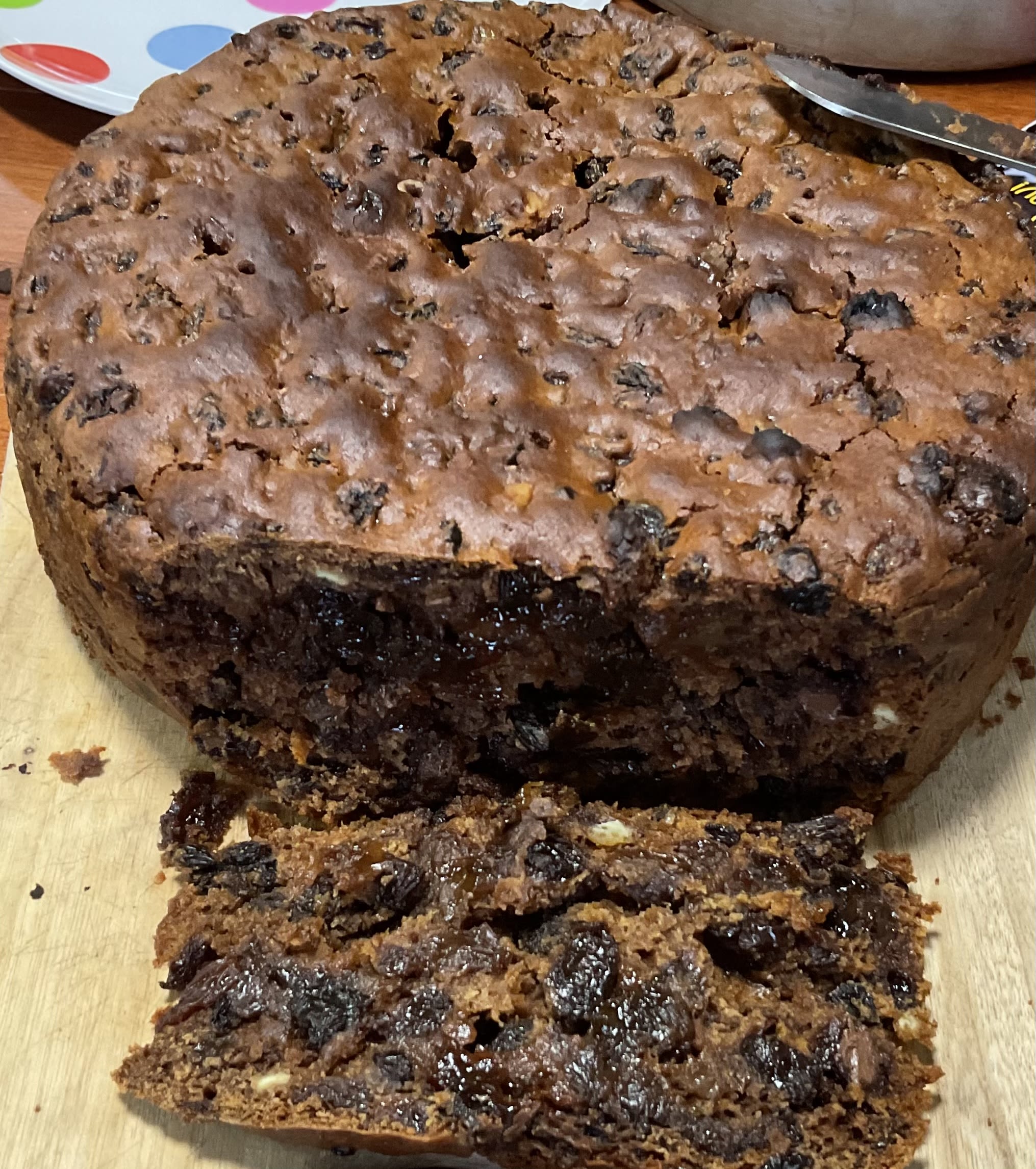 Fruit Cake with Chocolate and Coffee | bunch